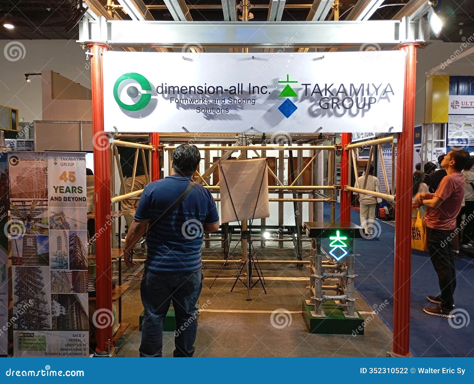 Dimension All at Philconstruct Expo in Pasay, Philippines Editorial ...