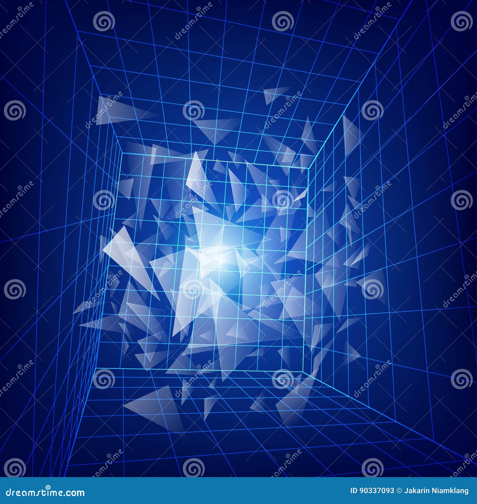 Dimension Cartoon Vector | CartoonDealer.com #90337093