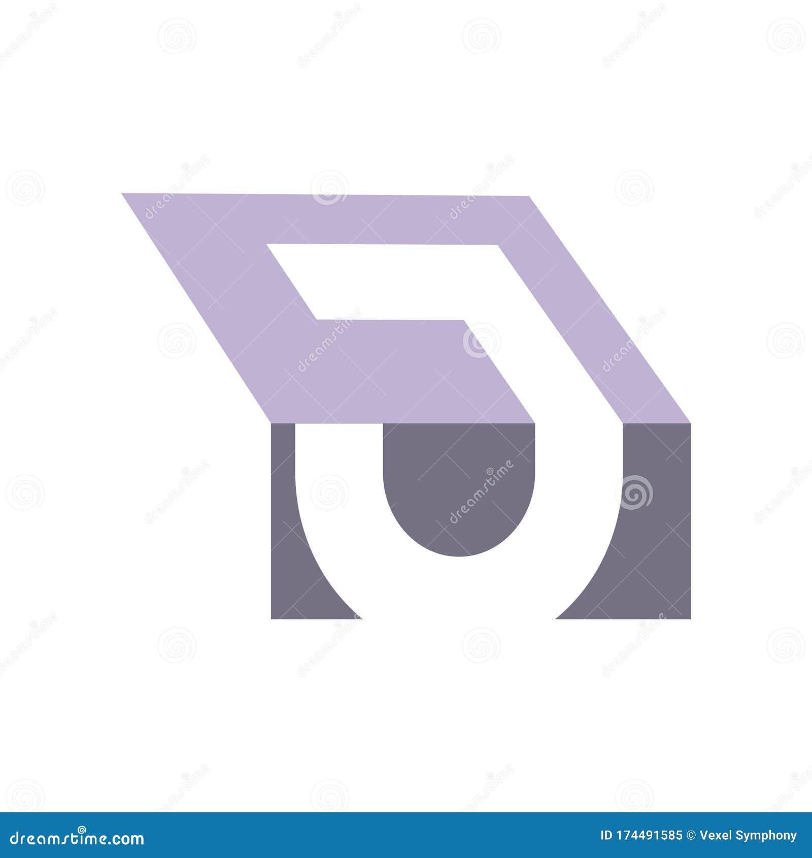 3 dimension logo design 77 stock illustration. Illustration of label ...