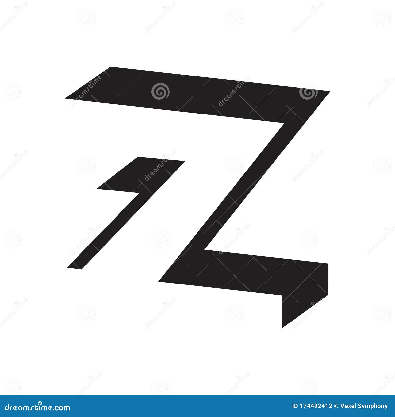 3 Dimension Logo Design 107 Stock Vector - Illustration of design ...