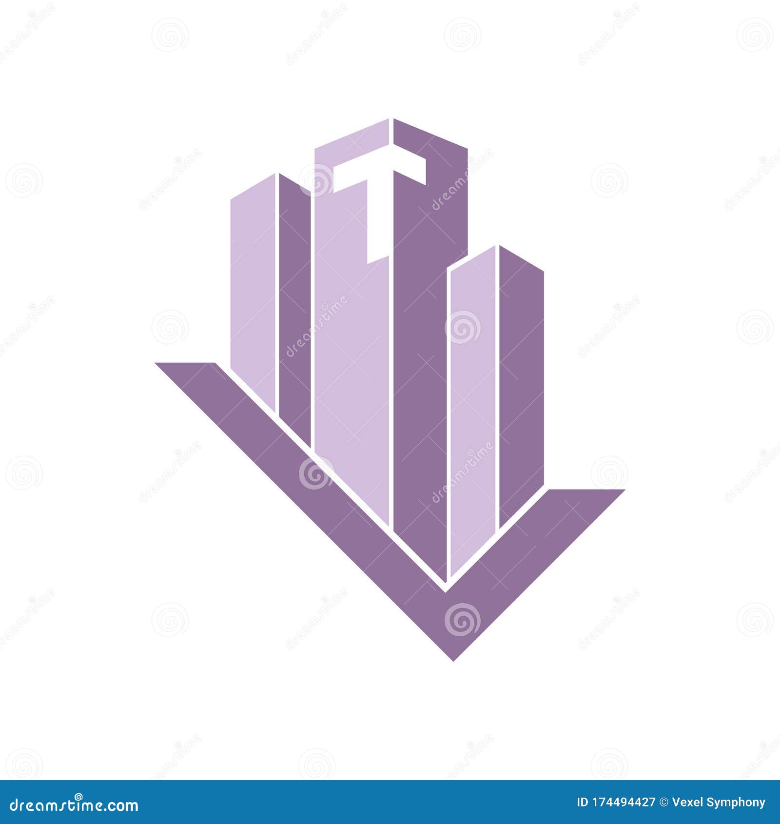 3 Dimension Logo Design 152 Stock Vector - Illustration of creative ...