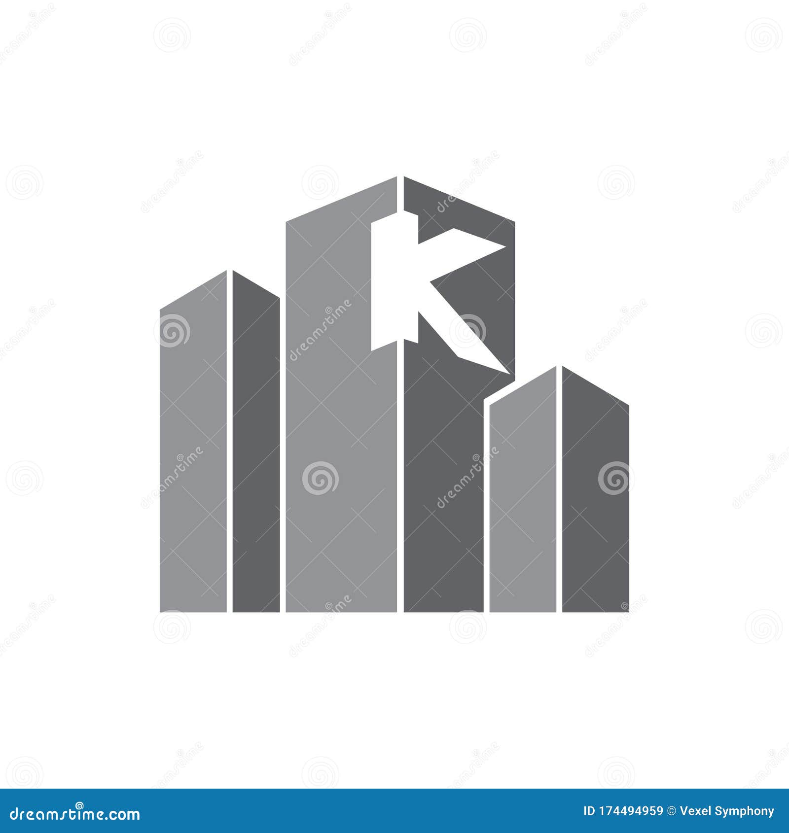 3 Dimension Logo Design 162 Stock Vector - Illustration of element ...