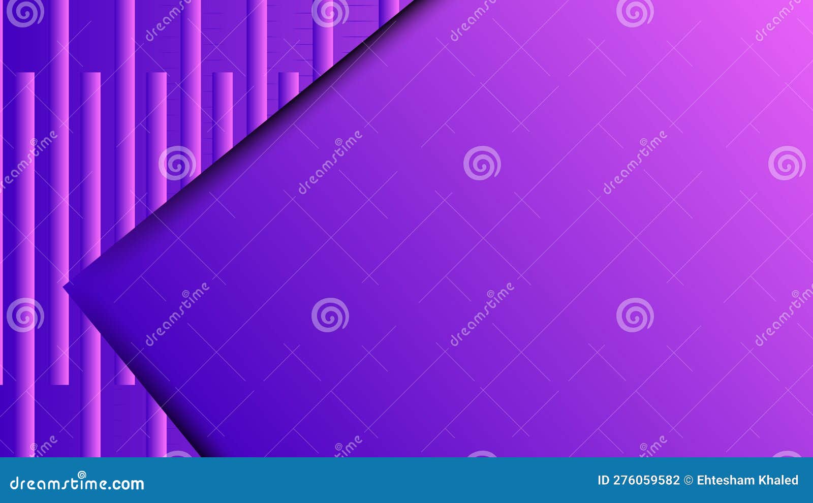 Dimensional Abstract Background in Blue Purple Color, Line Art Frame ...