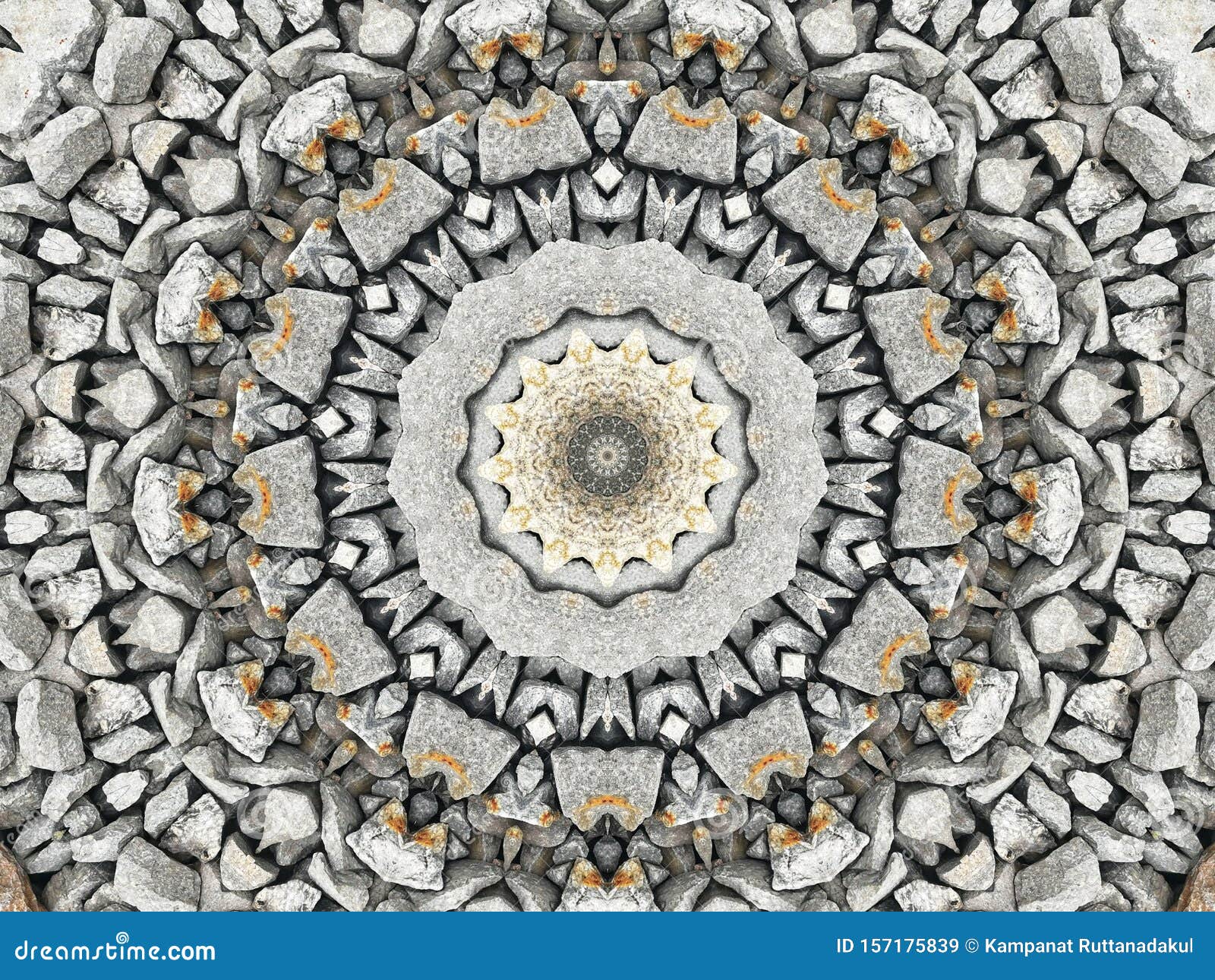 The Pattern is Repeated in 3-dimensional Abstract Circles of Stones ...