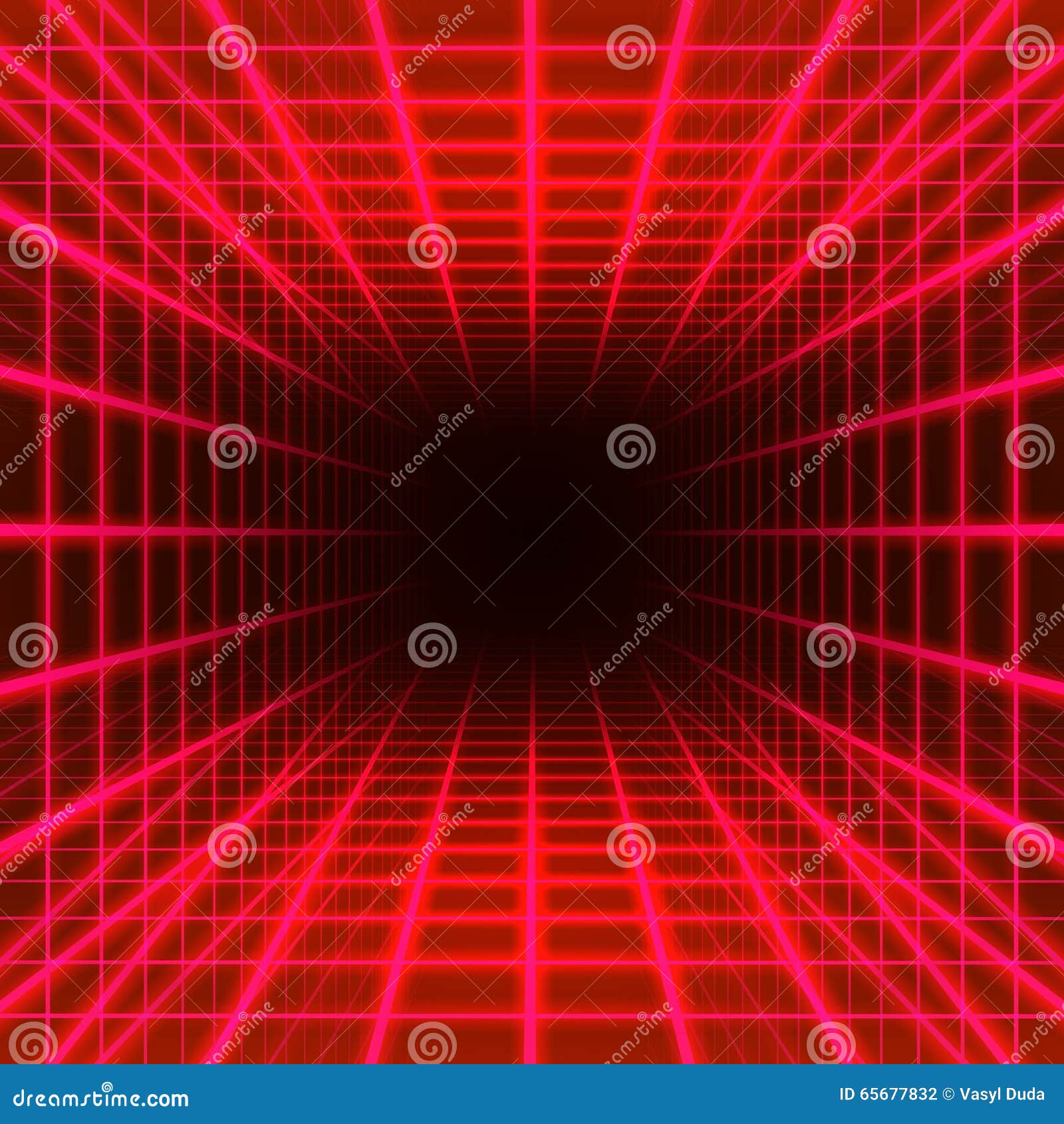 Dimensional grid space stock vector. Illustration of perspective - 65677832