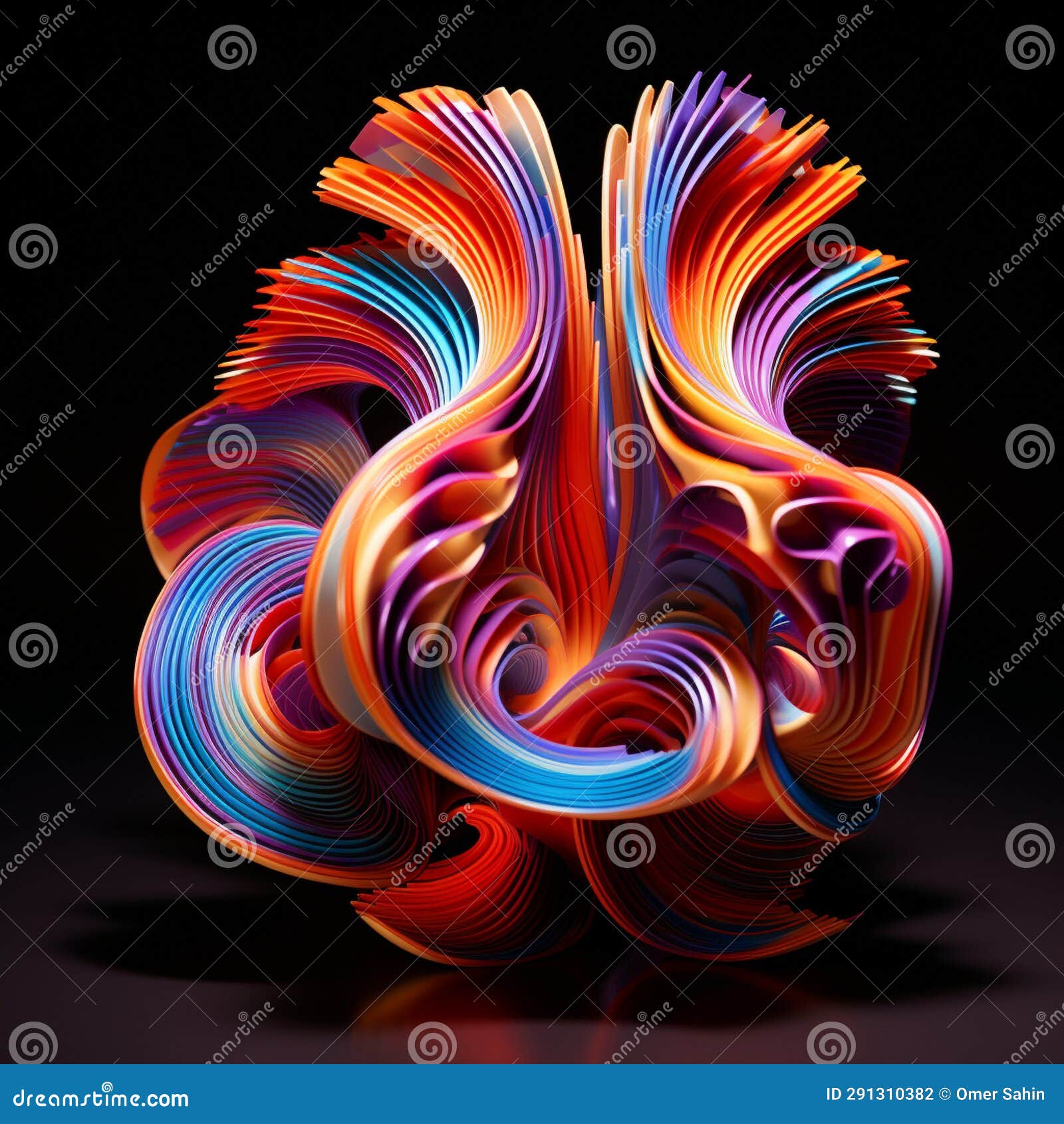 Dimensional Illusions: Optical Wonders in Sculptural Form Stock ...