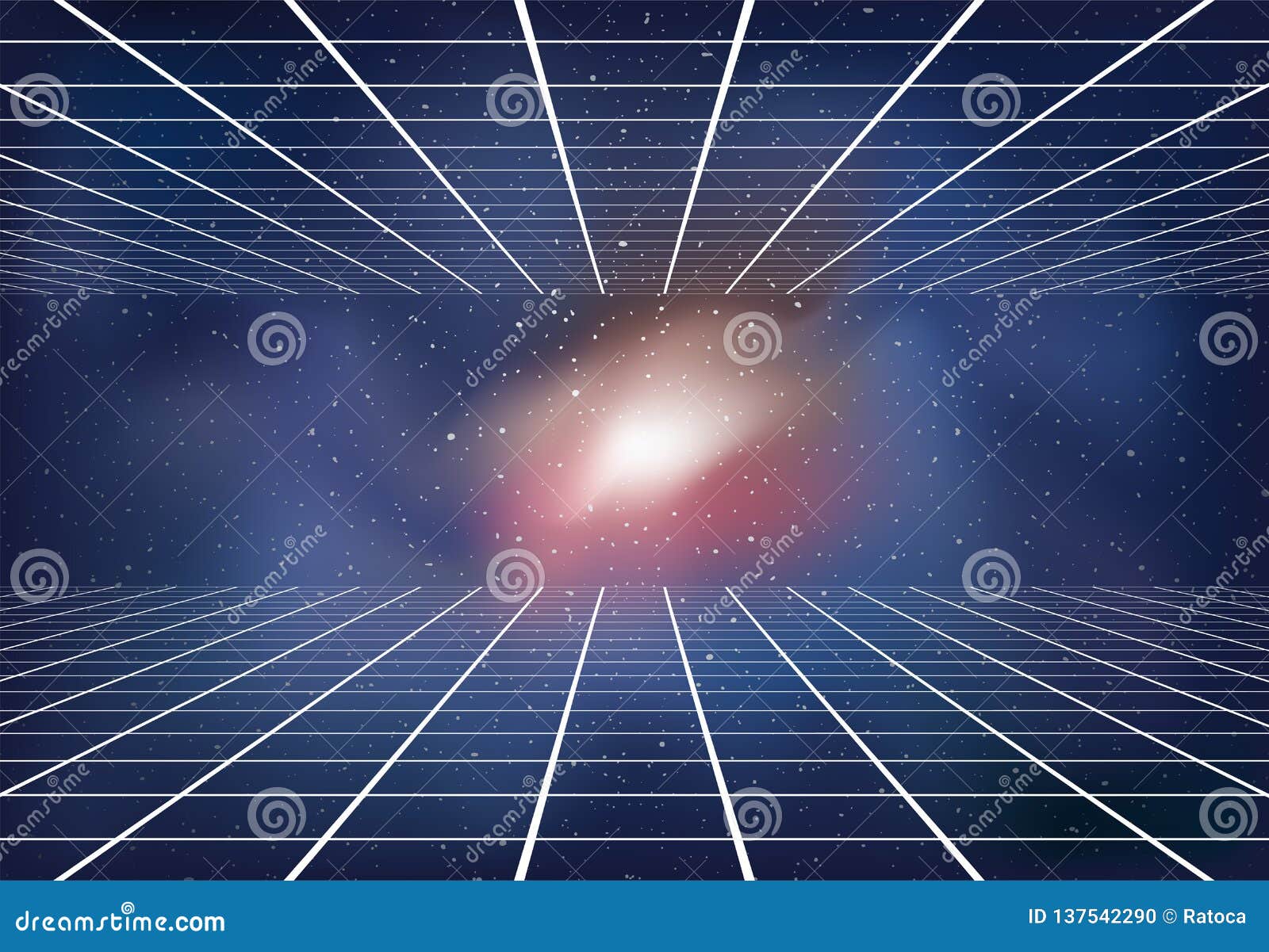 Dimensional Universe Background Stock Vector - Illustration of time ...