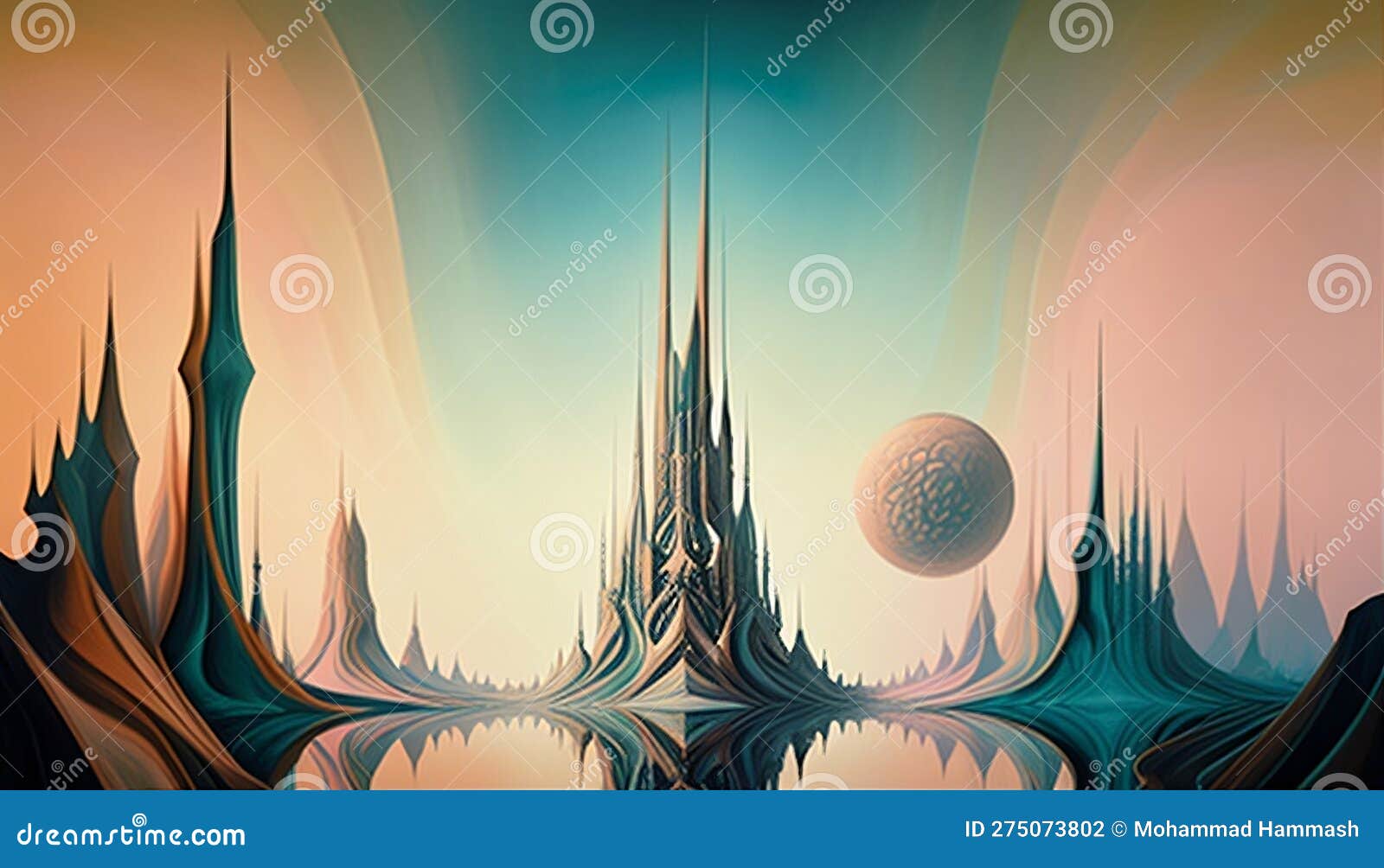 Dimensions Beyond Perception: an AI-Generated Surreal Landscape Made ...