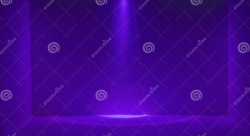 Dimensions of Color, Light and Shadow Illuminate the Empty Space Stock ...