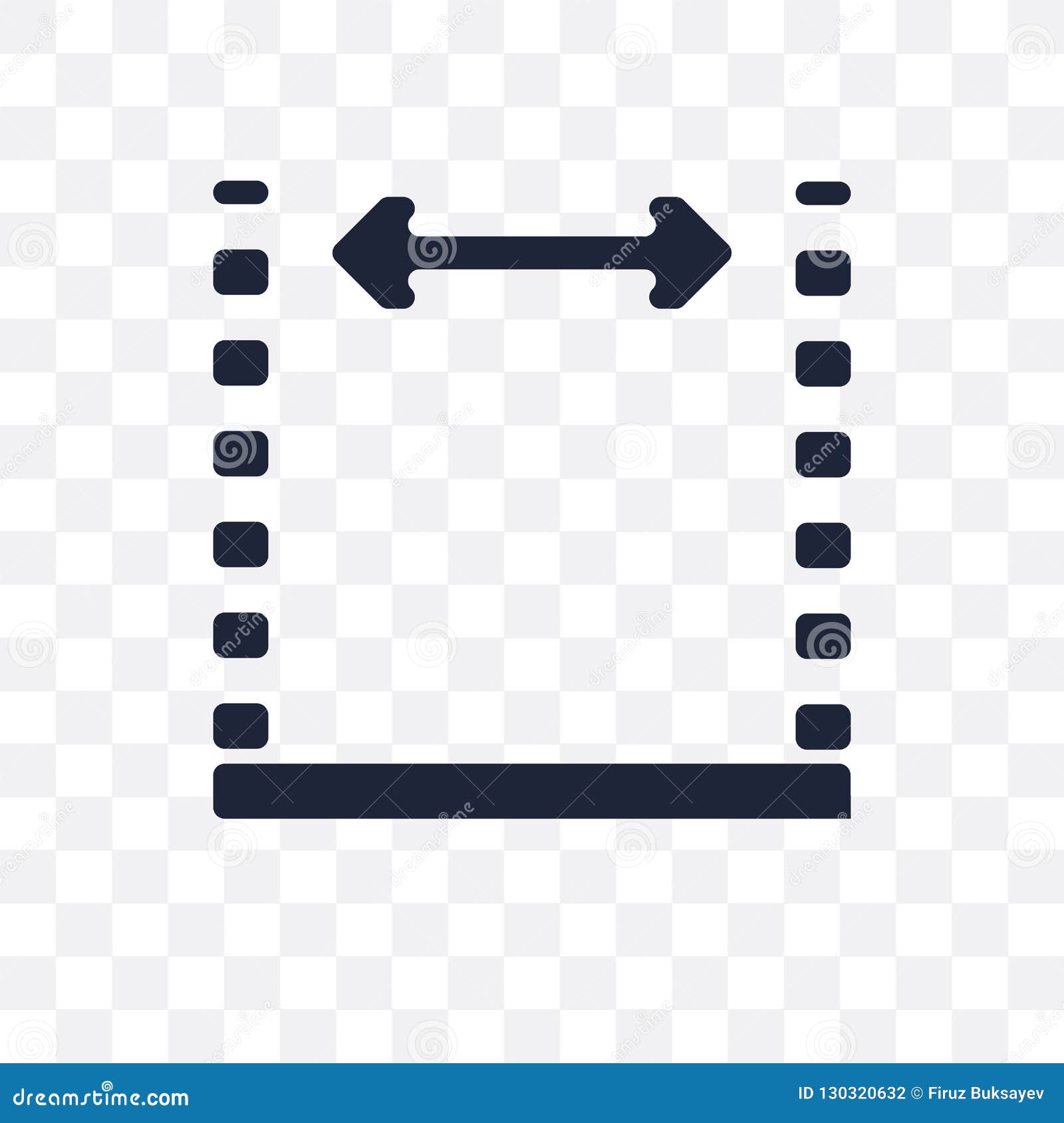 Dimensions Transparent Icon. Dimensions Symbol Design from Geometry ...