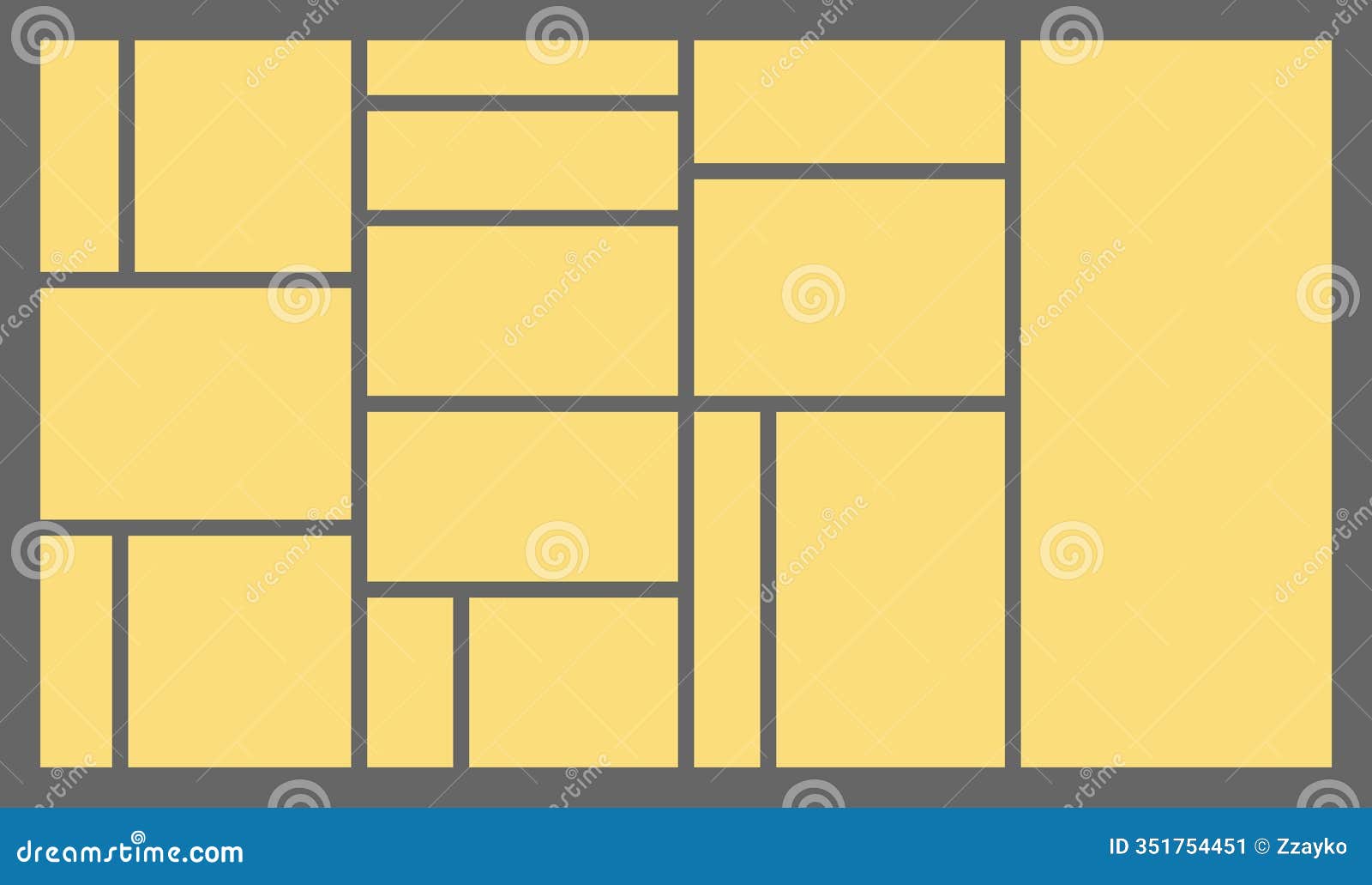 Dimensions 16x9 Trendy Bento Grid Layout Style Brick Ui UX Templates ...