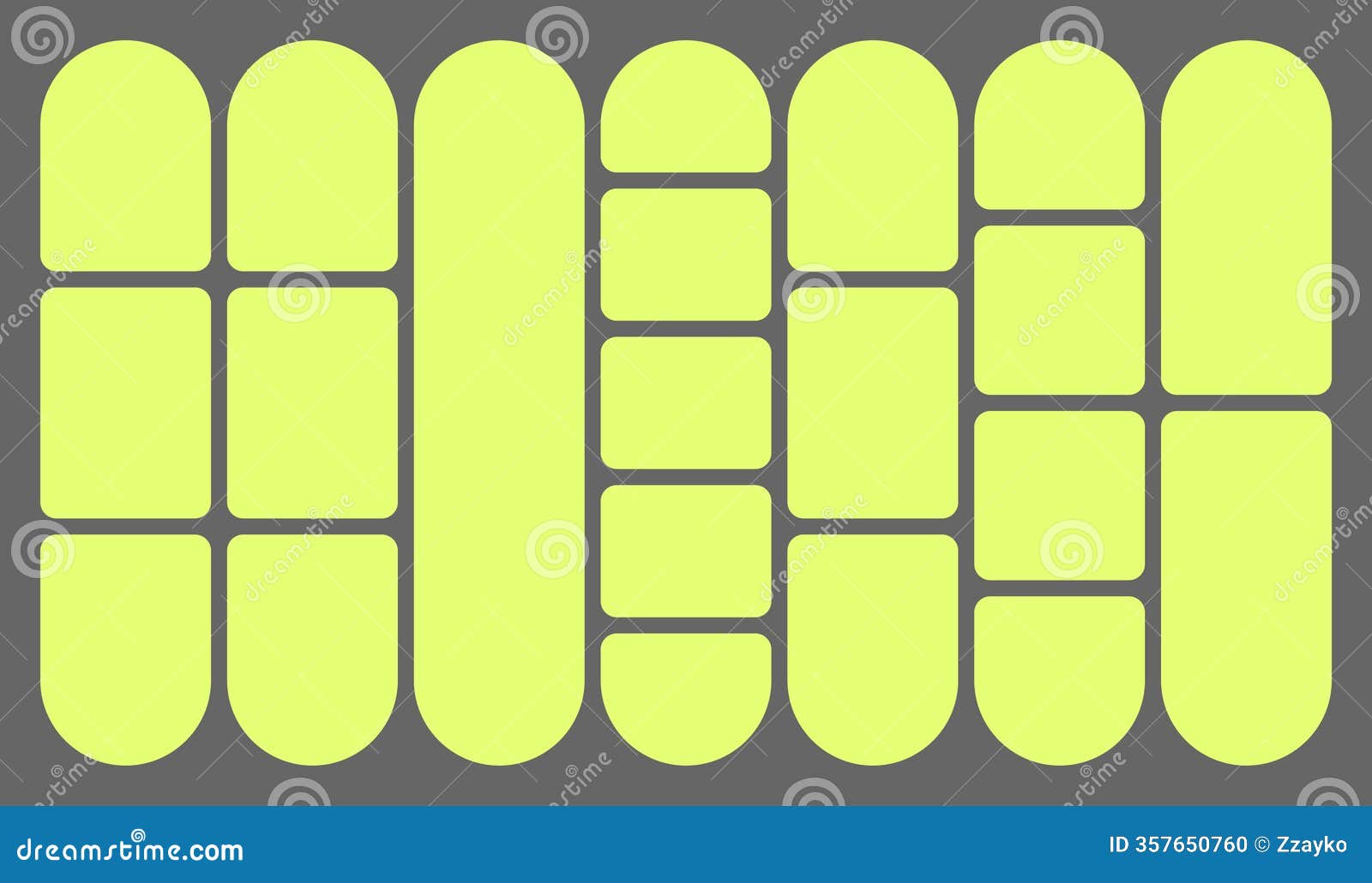 Dimensions 16x9 Trendy Bento Grid Layout Style Brick Ui UX Templates ...