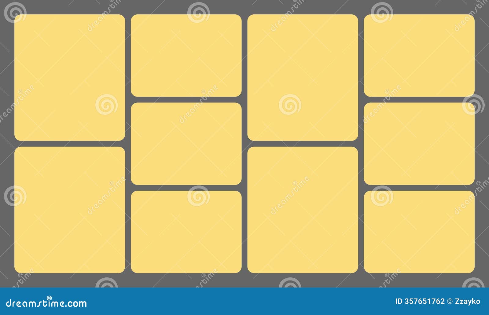 Dimensions 16x9 Trendy Bento Grid Layout Style Brick Ui UX Templates ...