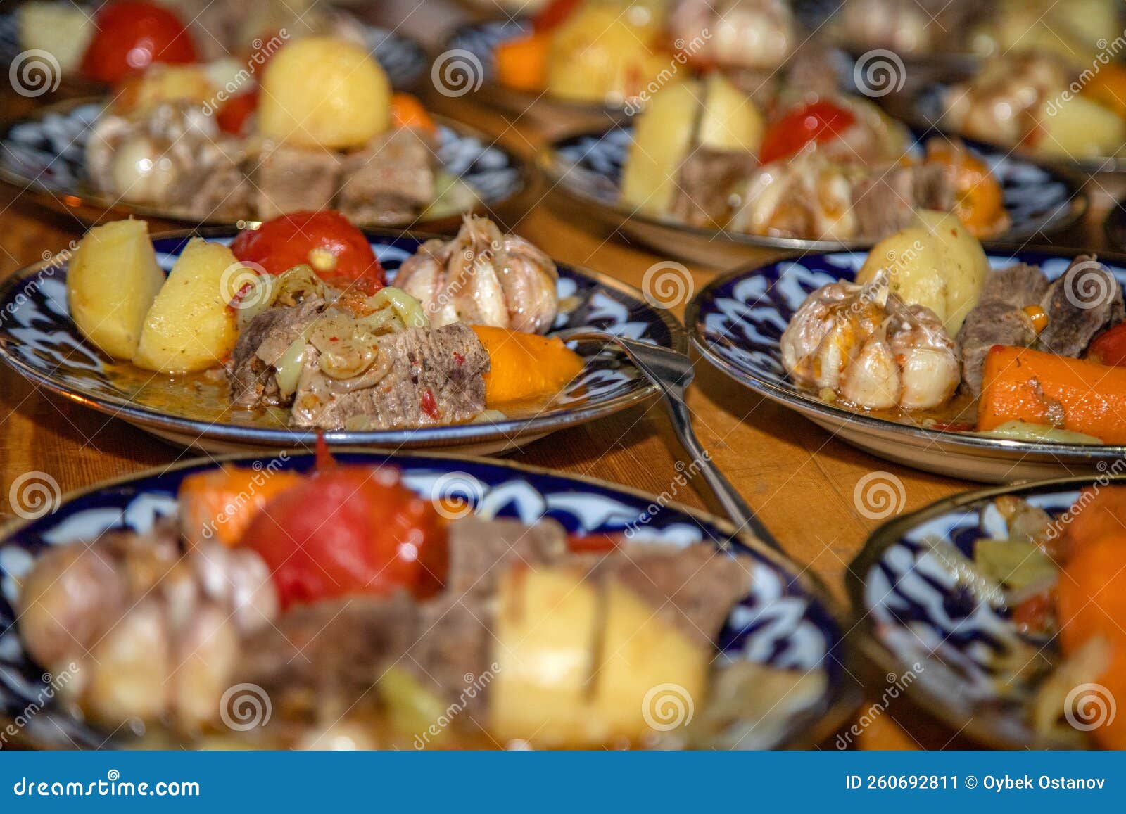 Dimlama is wholesome dish stock image. Image of food - 260692811