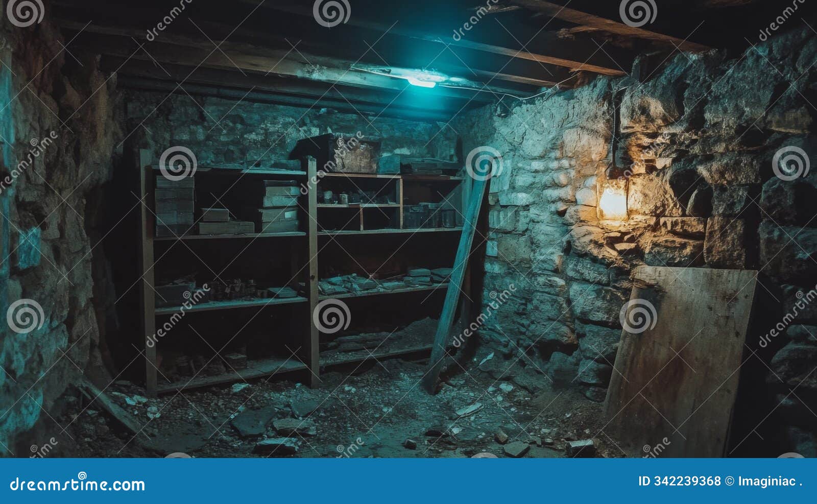 In A Dimly Lit Basement, Rust-covered Pipes Twist Together, Revealing ...