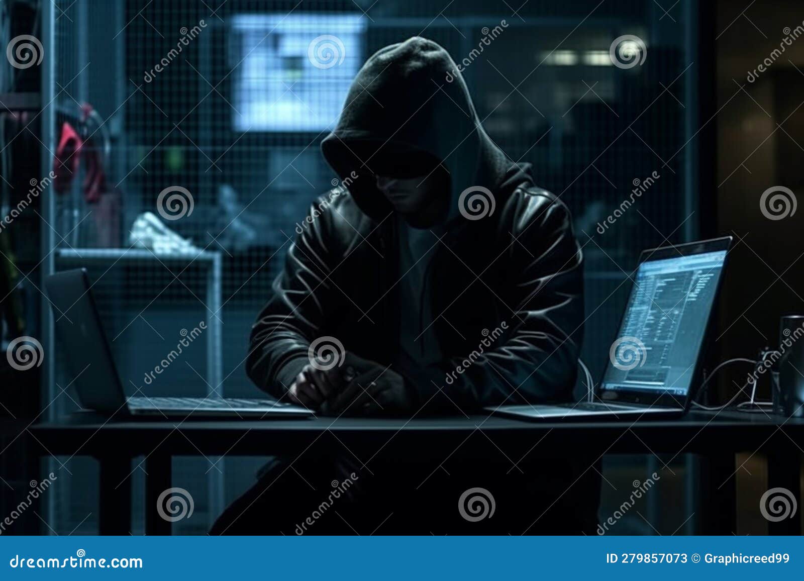 Enigmatic Figure Amidst Quantum Mechanics Visualization. Generative AI ... Enigmatic Figure Amidst Quantum Mechanics Visualization. Generative AI ...