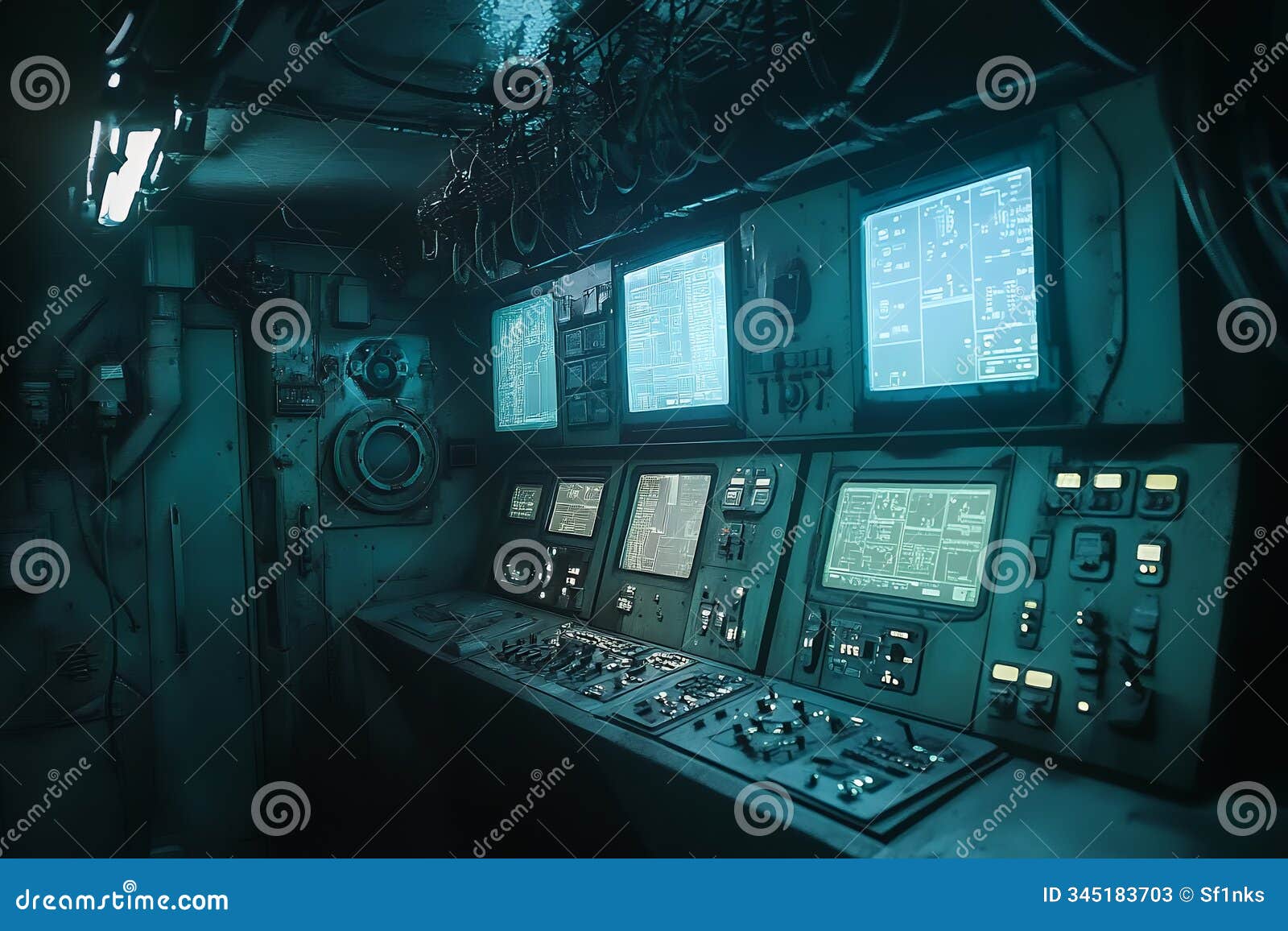 Submarine Control Panel Royalty-Free Stock Photo | CartoonDealer.com ...