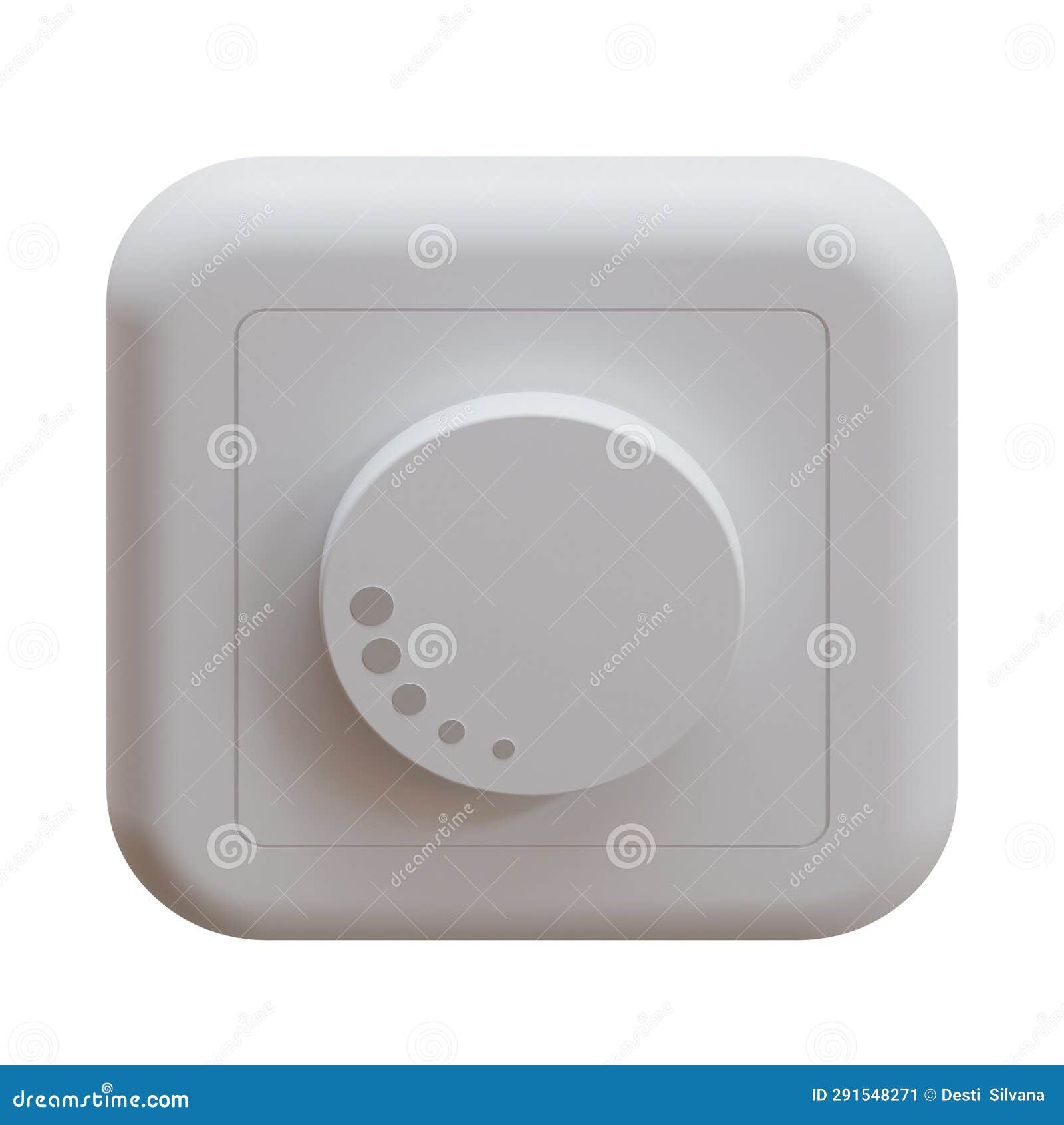 Dimmer Switch 3D Illustration Stock Illustration - Illustration of ...