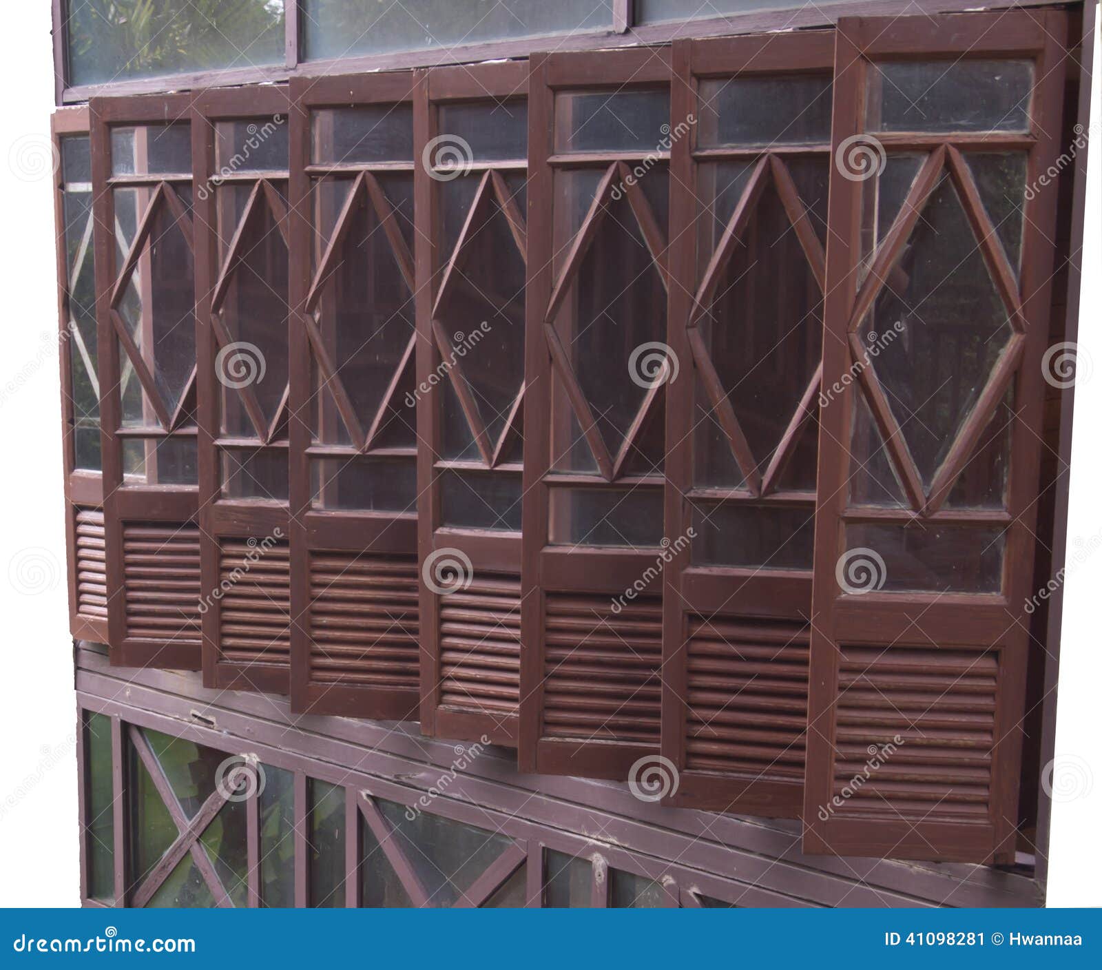 Dimond Cut Pattern of Window Stock Image - Image of pattern, ornament ...