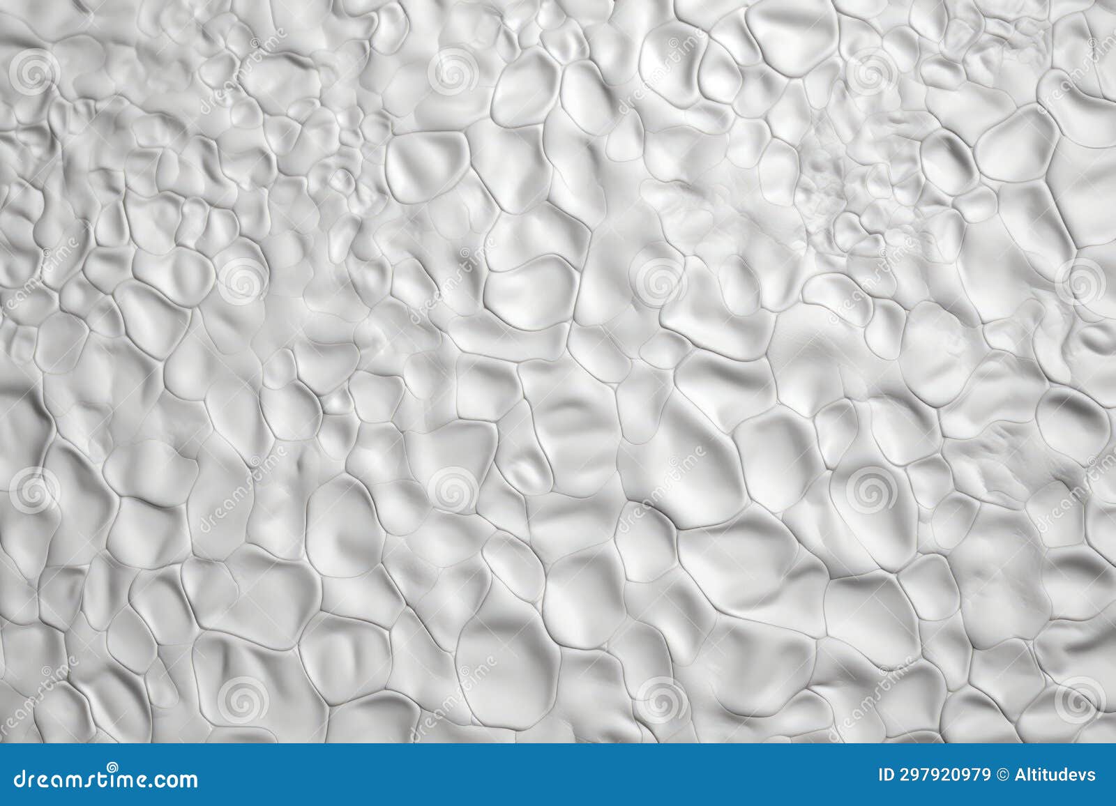 Dimpled Surface of a Crumpled Tissue Paper Stock Image - Image of white ...