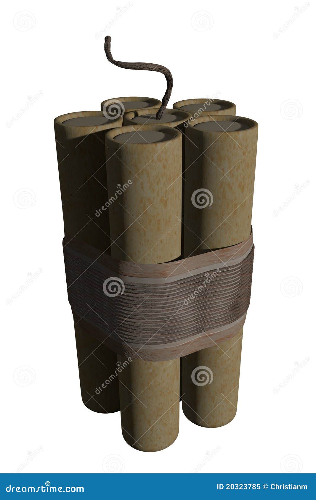 Dinamite ilustração stock. Ilustração de detonar, bombardeiro - 20323785