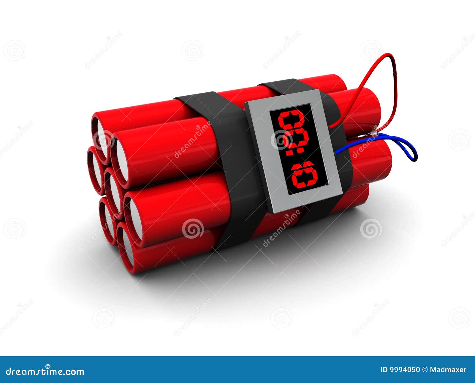 Dinamite illustrazione di stock. Illustrazione di scadenza - 9994050