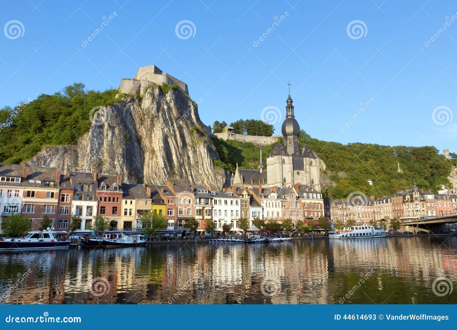 Dinant Βέλγιο στοκ εικόνα. εικόνα από cityscape, anglia - 44614693