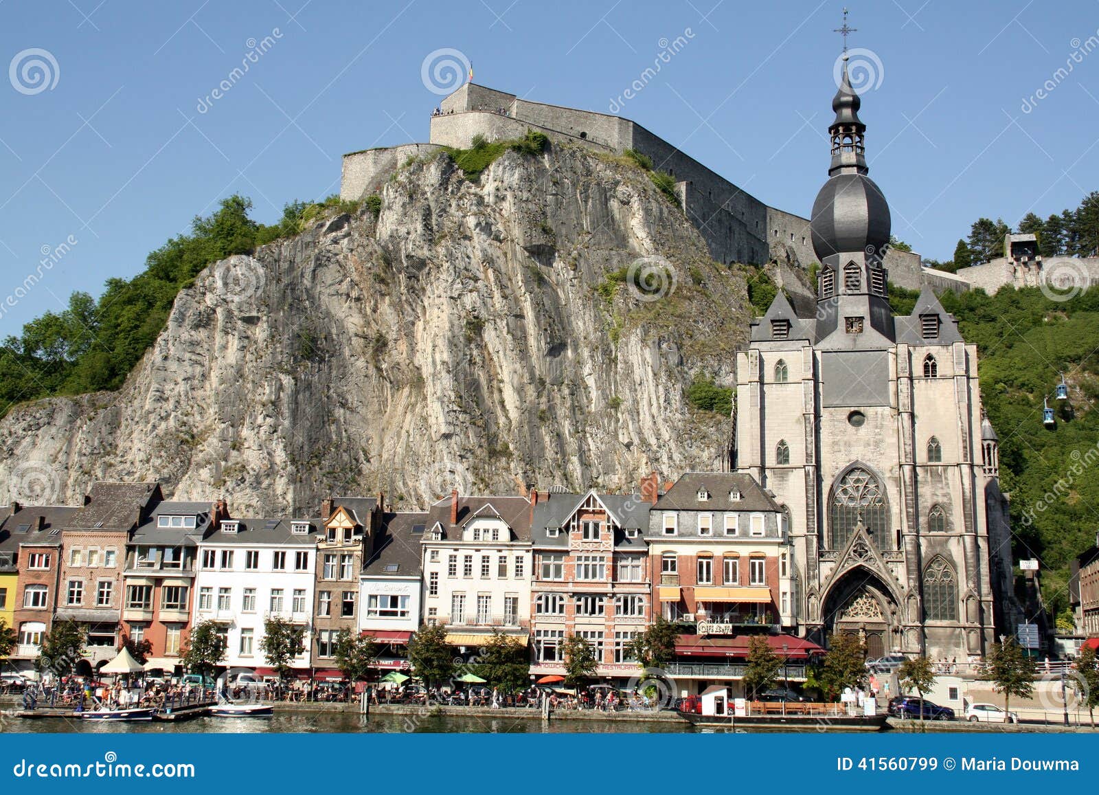 Dinant imagen de archivo editorial. Imagen de vacaciones - 41560799