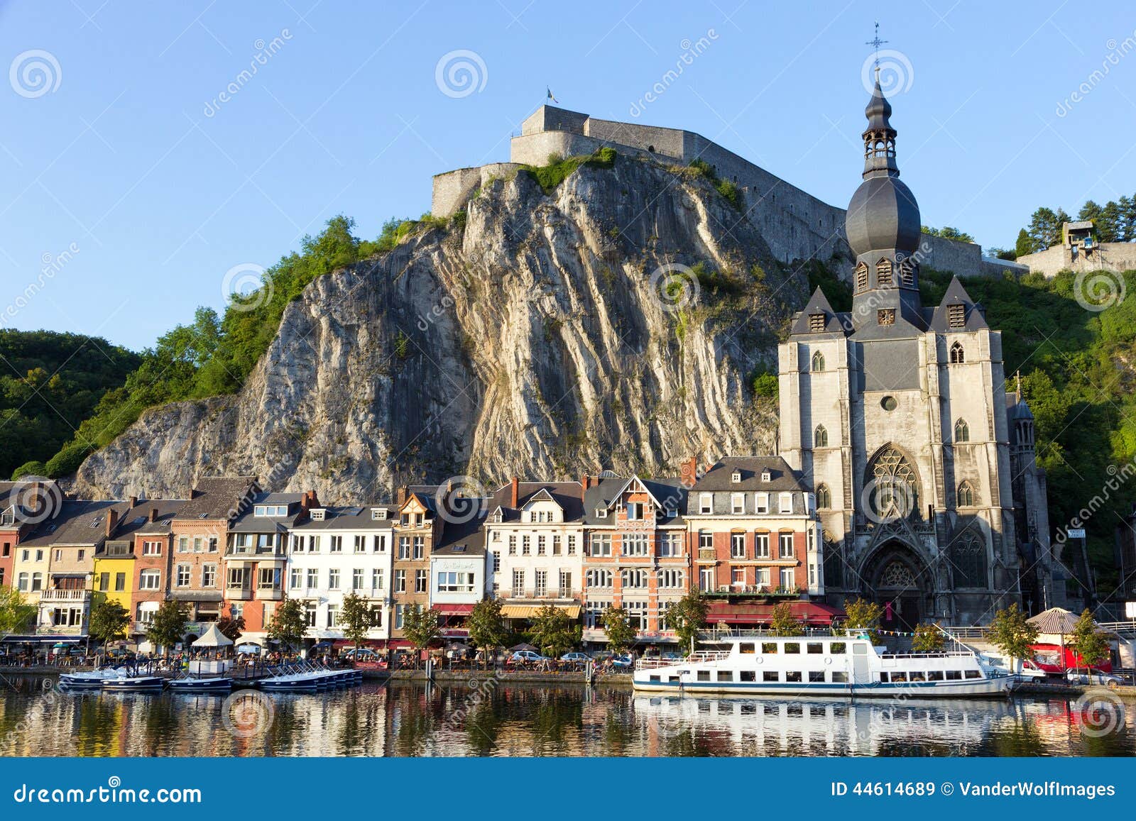 Dinant Belgique image stock. Image du citadelle, course - 44614689