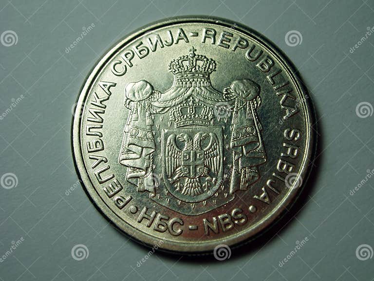 Dinar stock image. Image of currency, belgrade, coin, finance - 619001