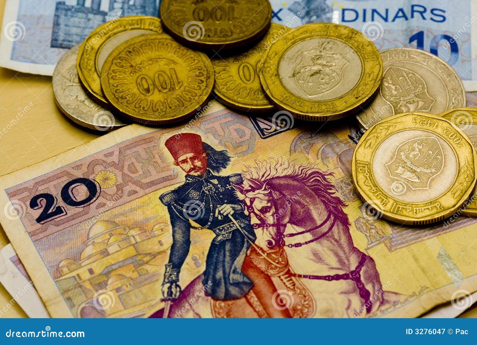 Dinares tunecinos imagen de archivo. Imagen de cuentas - 3276047