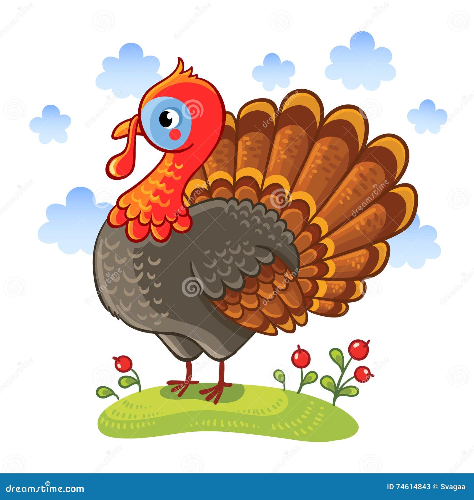 Dindes De Dessin Animé Mignonnes