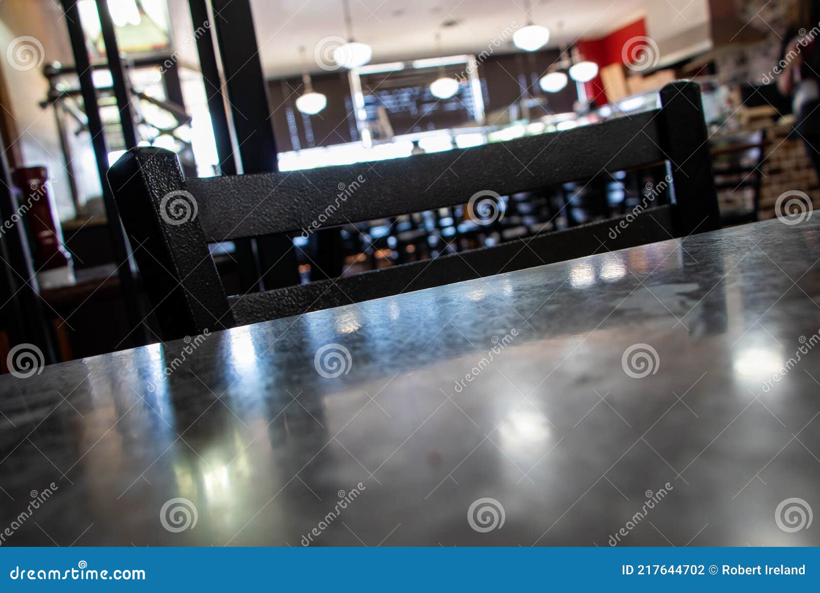 Empty Diner Table editorial photography. Image of comfort - 217644702