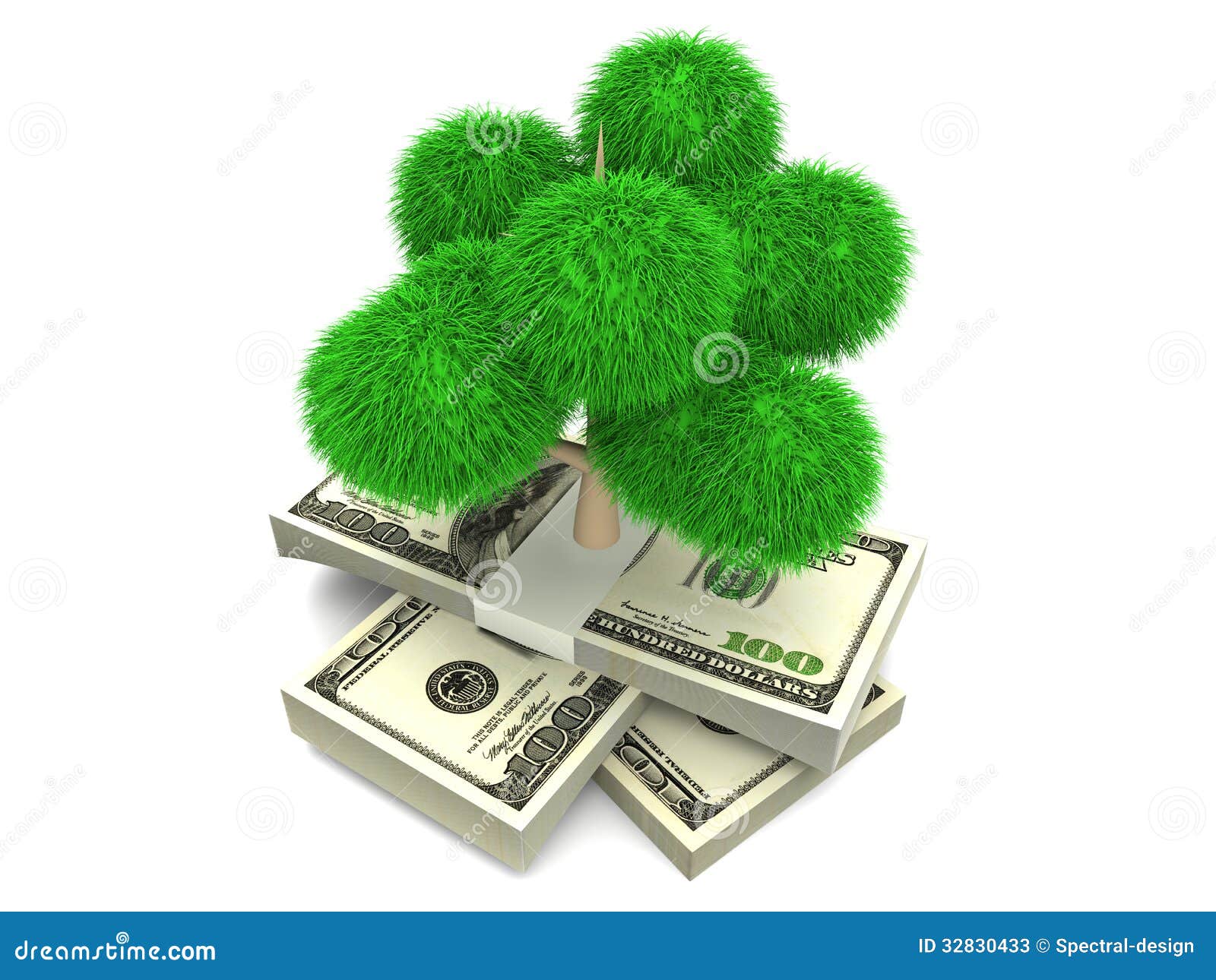 Dinero verde stock de ilustración. Ilustración de calentamiento - 32830433