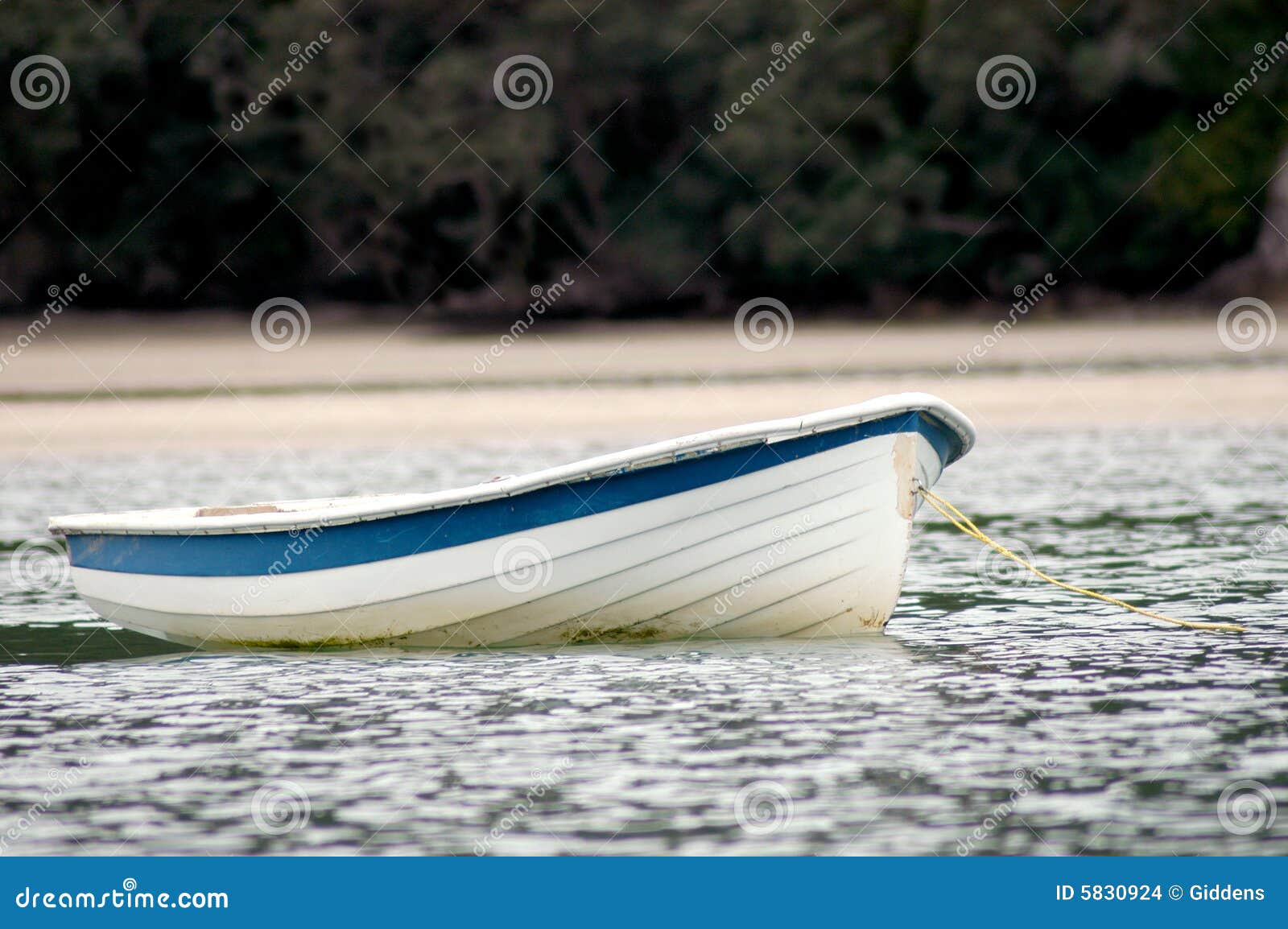 Dinghy on water stock photo. Image of sail, dinghy, float - 5830924