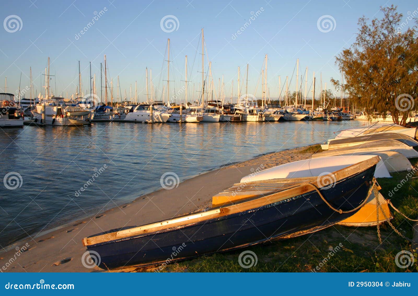 Dinghy and Yachts stock photo. Image of harbour, dinghies - 2950304