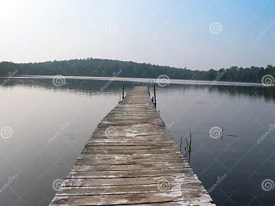Dingle Daisy Lake stock image. Image of pier, horizon - 8261267