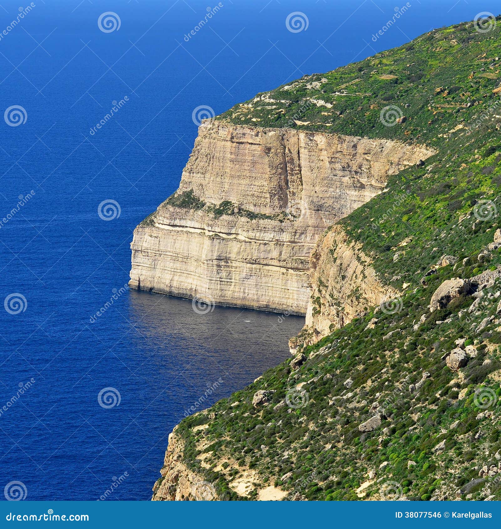 Dingli cliffs,Malta stock photo. Image of heritage, travel - 38077546