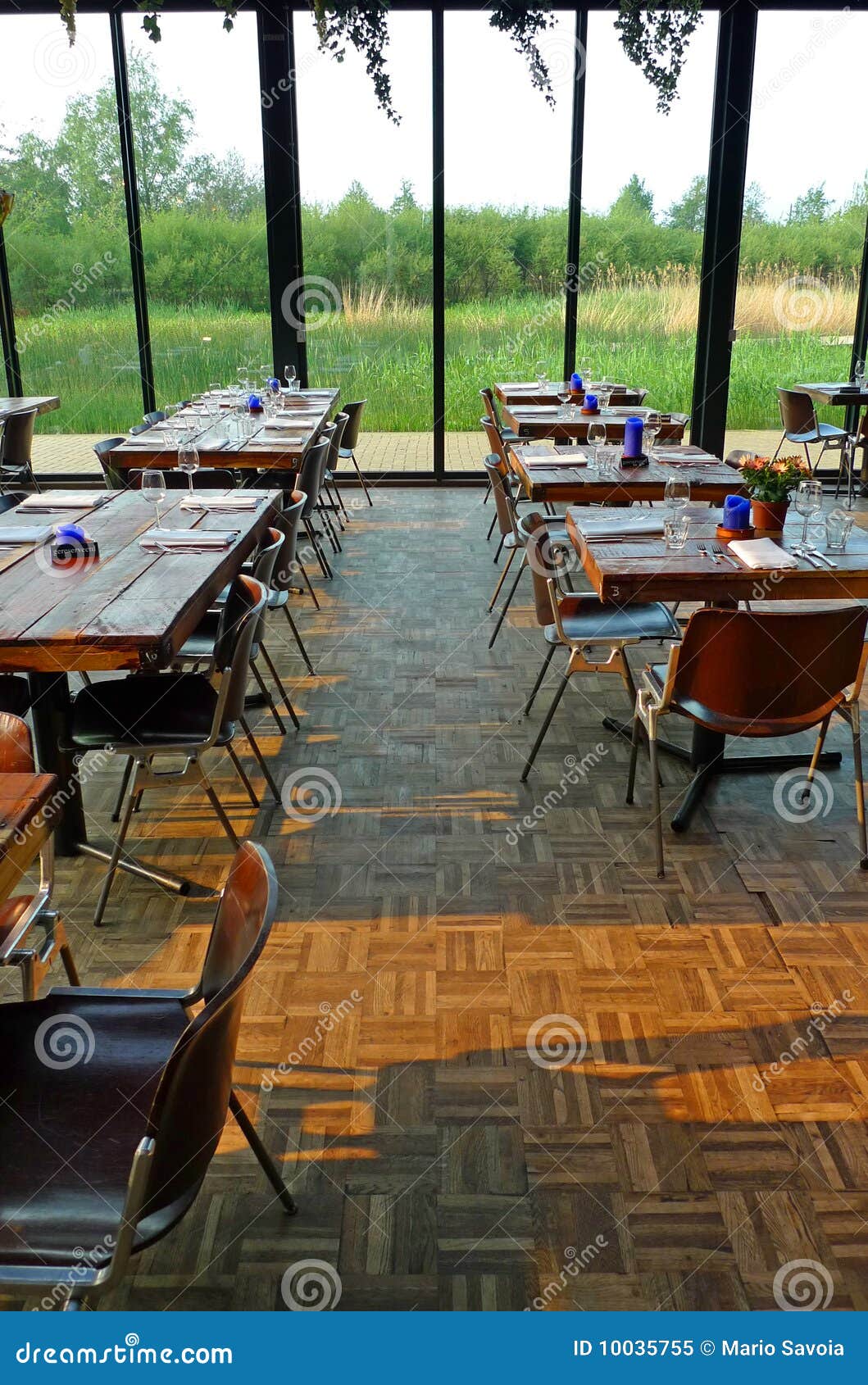 Dining hall vertical stock image. Image of dine, furniture - 10035755