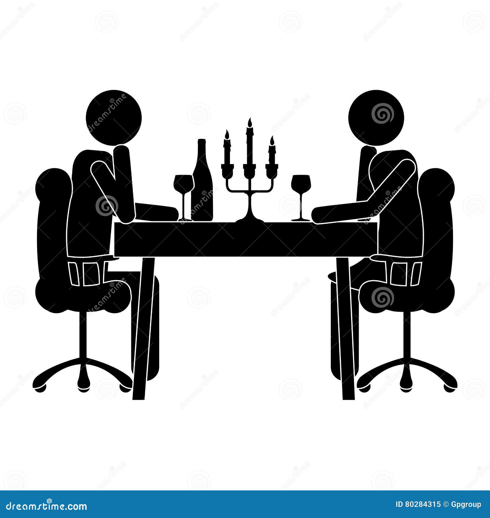 Dining icon image stock vector. Illustration of serving - 80284315