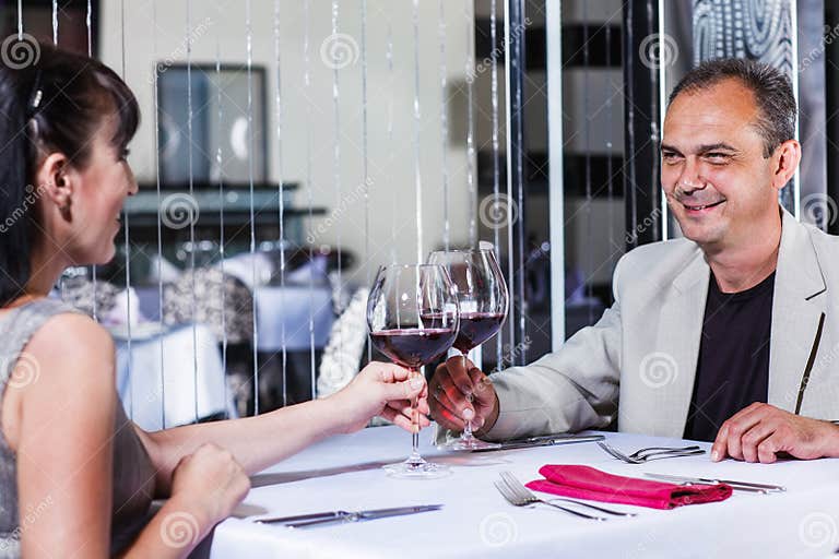 Dining out stock photo. Image of enjoy, caucasian, lunch - 29596666