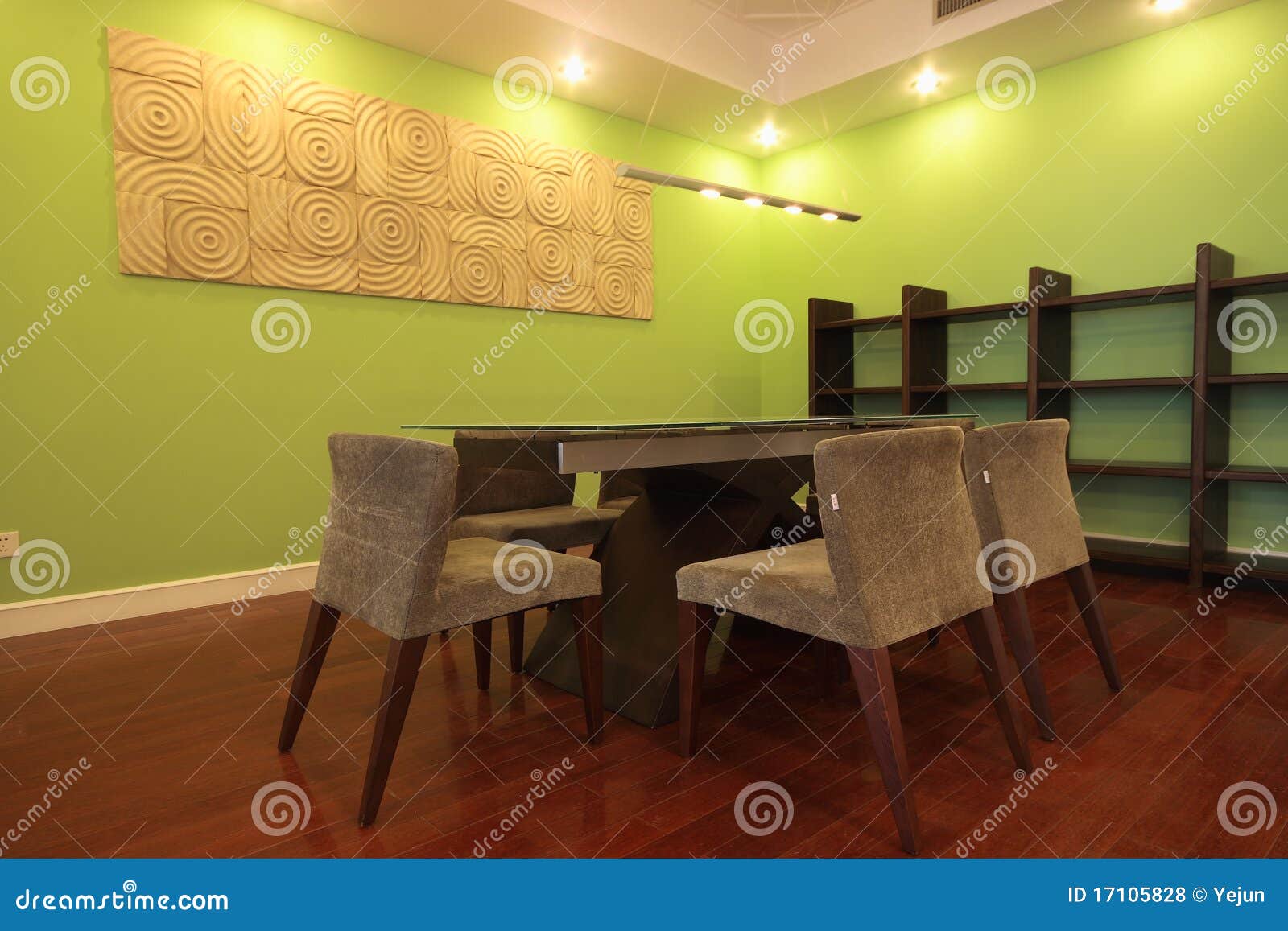 Dining room stock photo. Image of apartment, curtain - 17105828