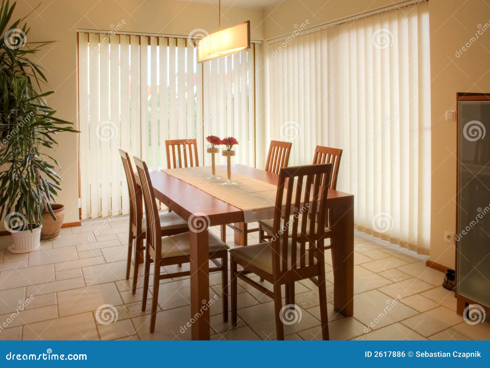 Dining room stock photo. Image of decoration, interior - 2617886