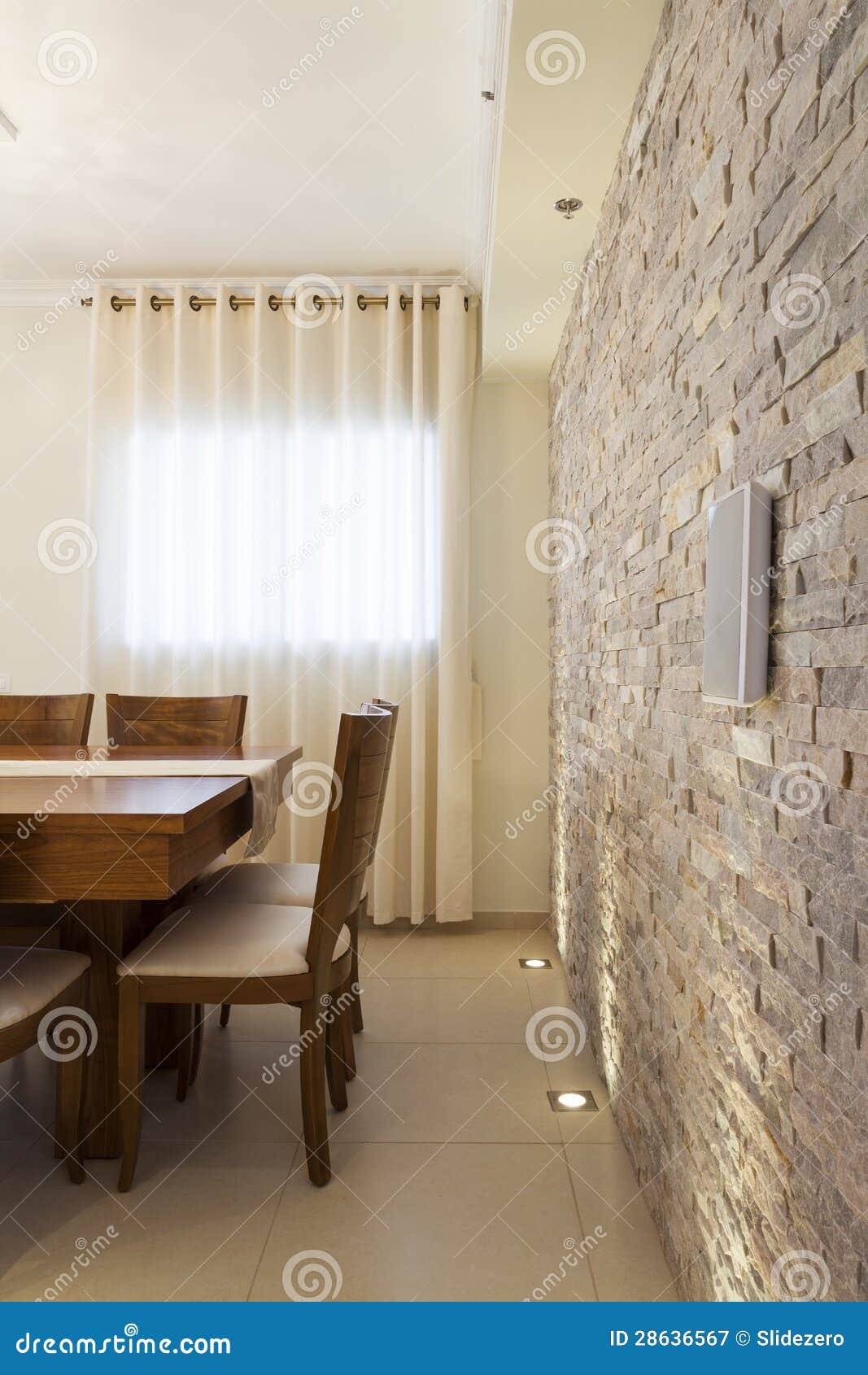 Dining Room stock image. Image of interior, natural, floor - 28636567