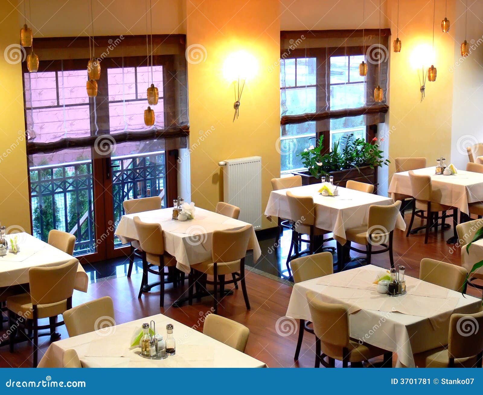 Dining room stock image. Image of style, bright, chic - 3701781