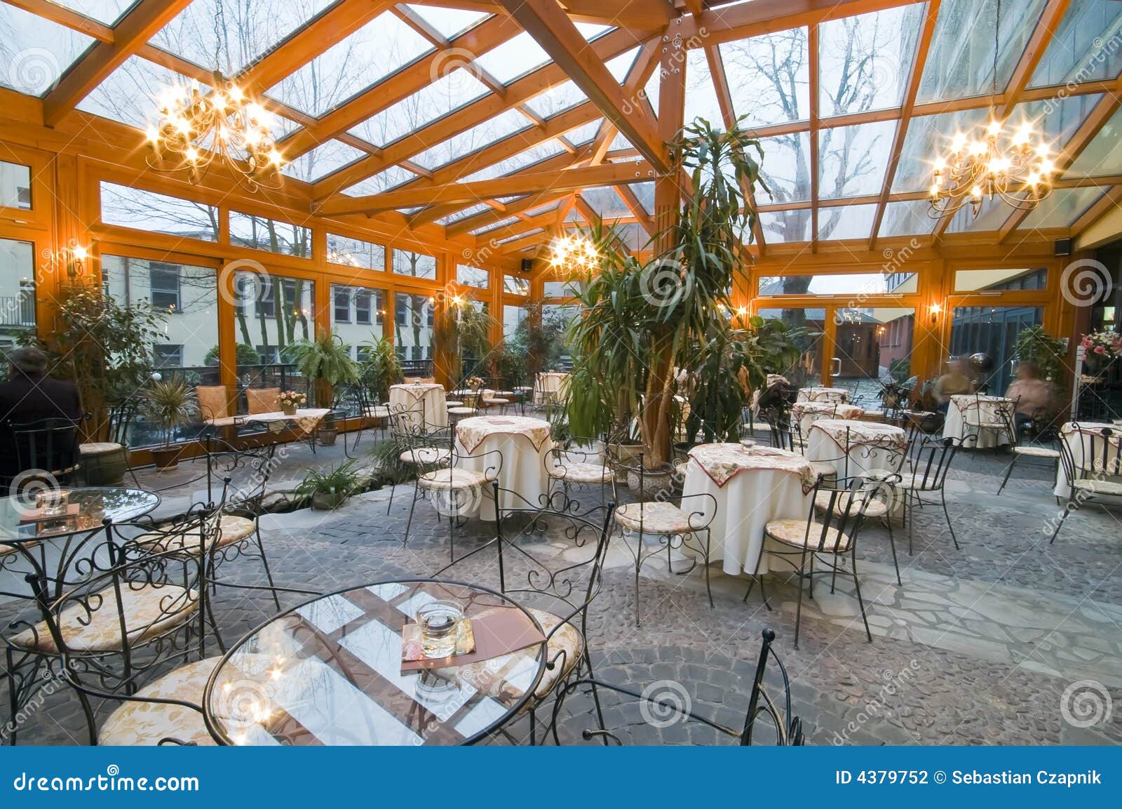 Dining room conservatory stock photo. Image of classic - 4379752