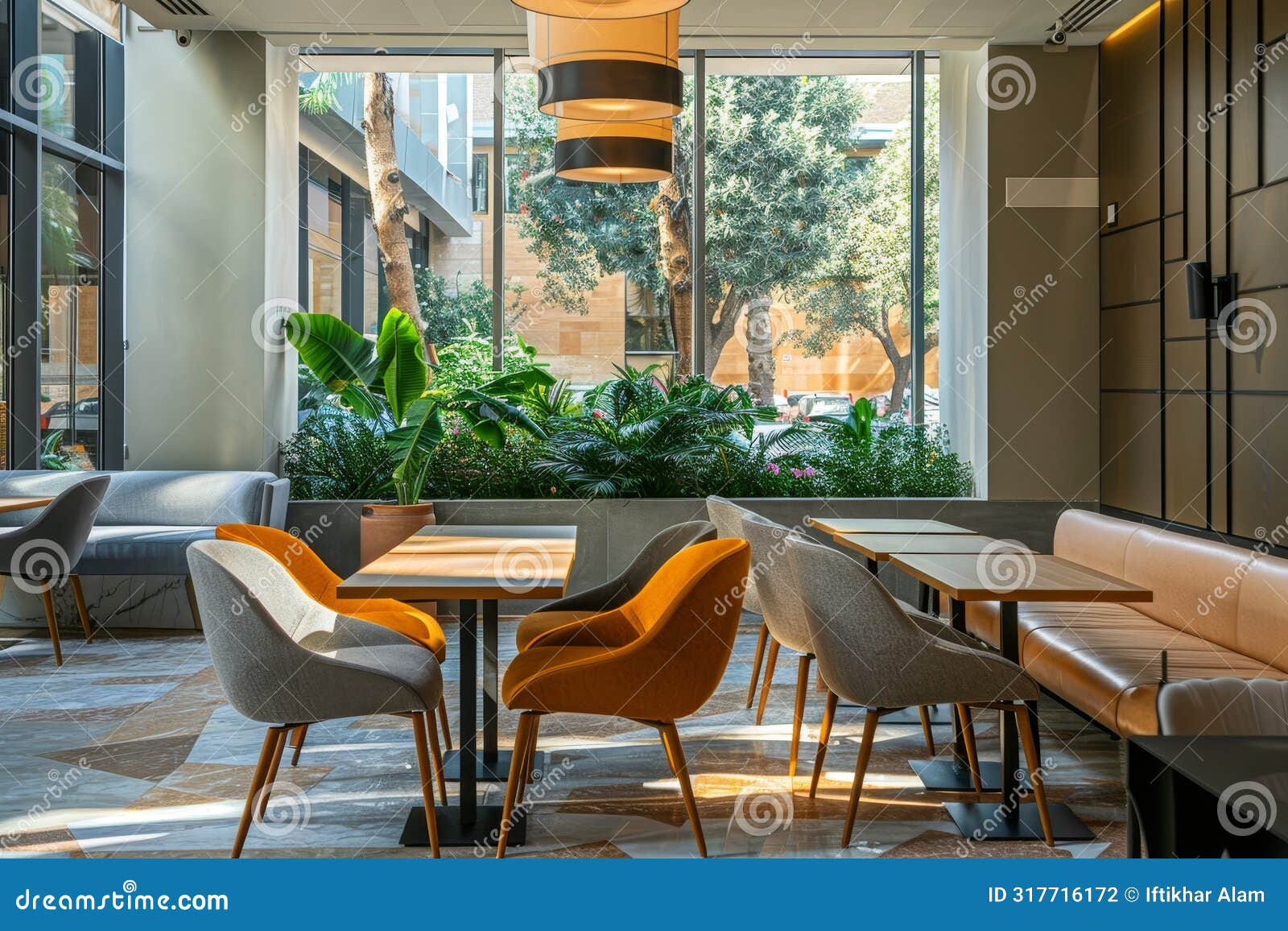 A Dining Room Featuring a Table and Chairs, a Quiet Corner in a ...