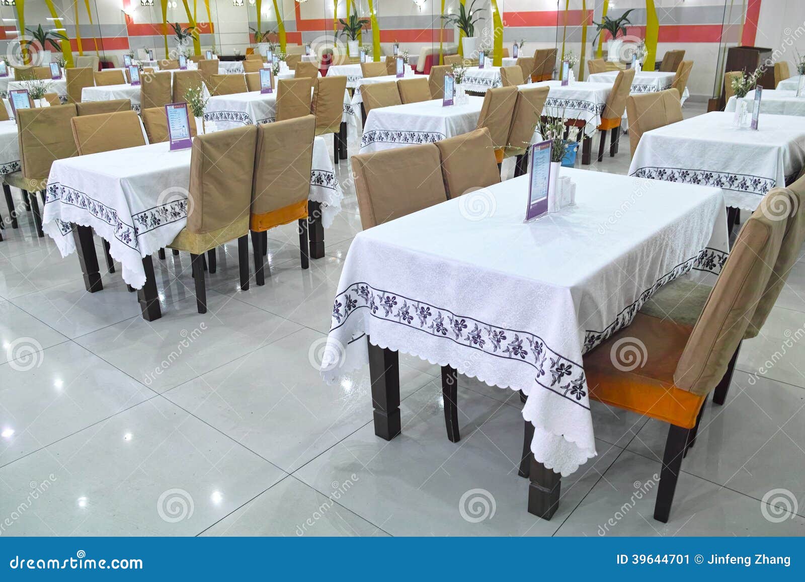Dining room stock image. Image of chair, chairs, cleanlily - 39644701