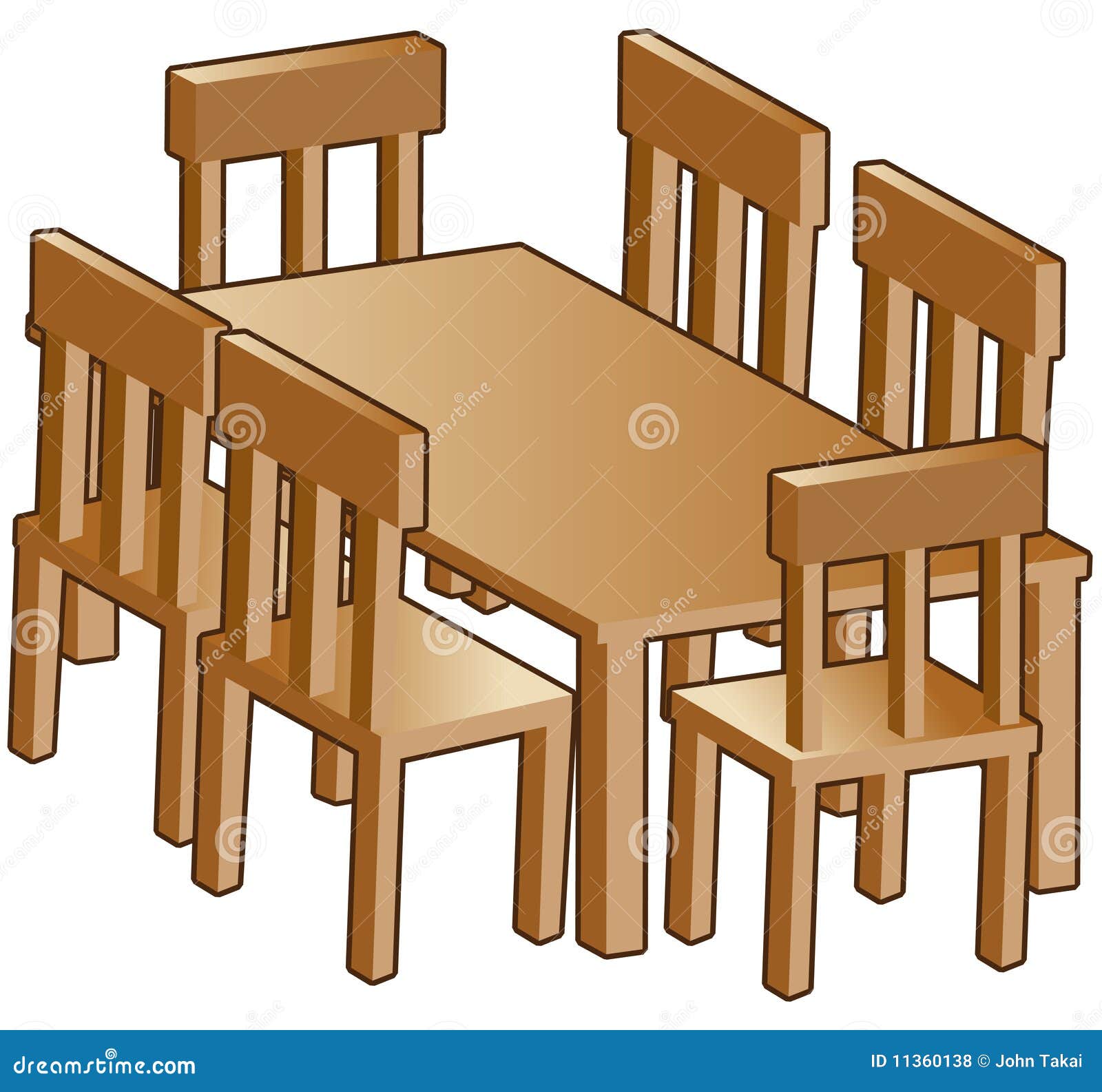 Dining room table stock vector. Illustration of chairs - 11360138 Dining room table stock vector. Illustration of chairs - 11360138