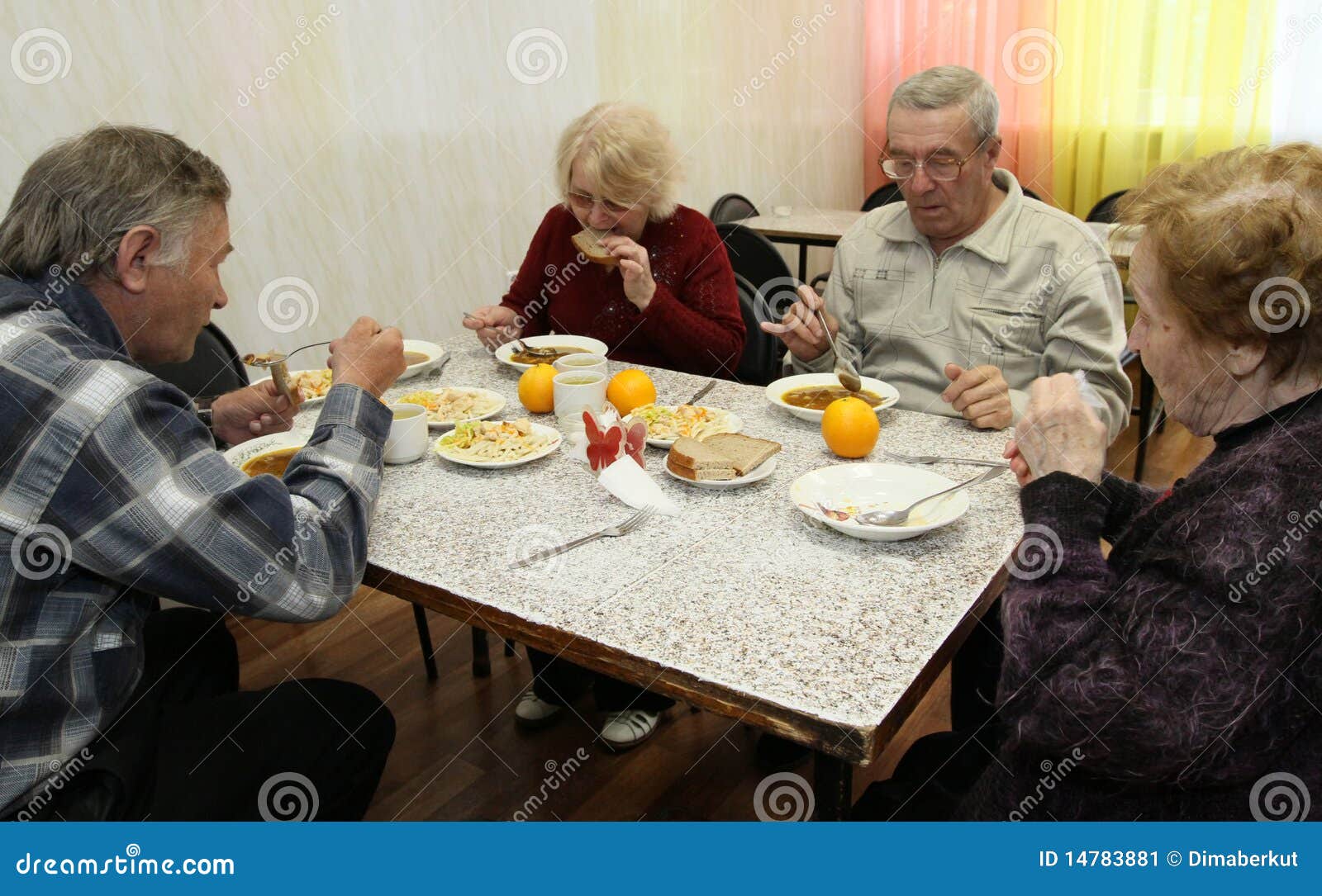 Dining for seniors editorial photo. Image of dining, health - 14783881
